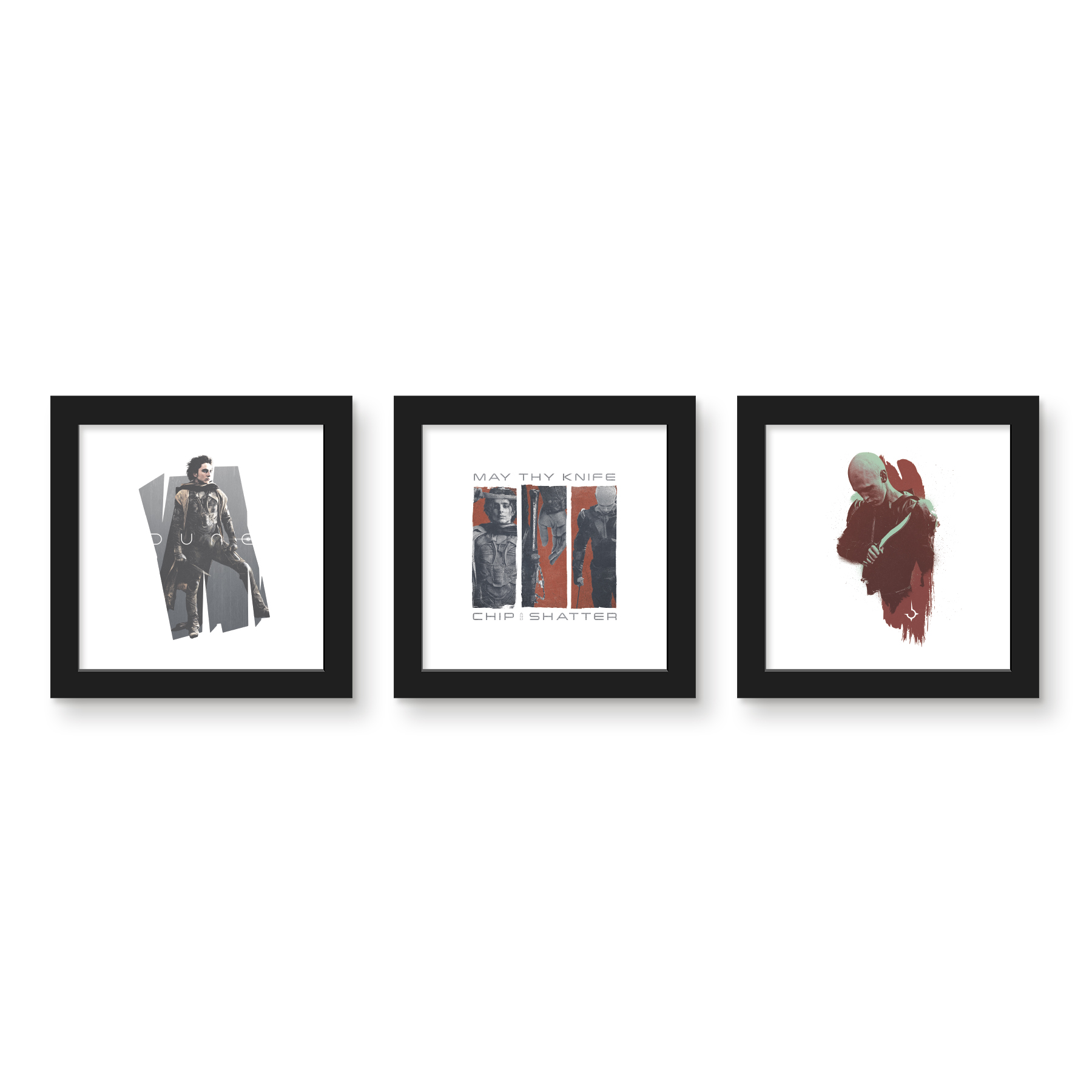 Gallery Pops Dune: Part Two - Chip and Shatter Duel Wall Art Bundle (3 ...