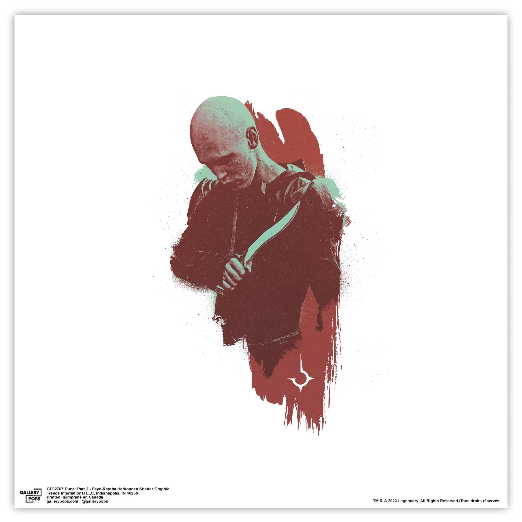 Gallery Pops Dune: Part Two - Feyd-Rautha Harkonnen Shatter Graphic ...