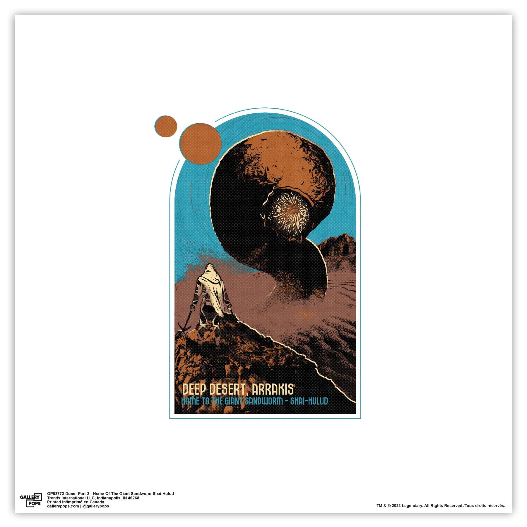 Gallery Pops Dune: Part Two - Home Of The Giant Sandworm Shai-Hulud ...