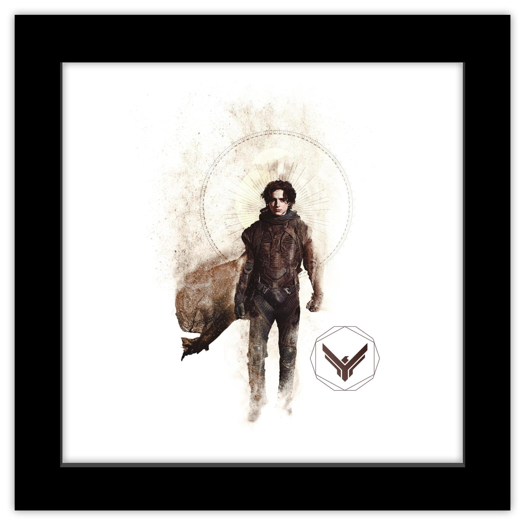 Gallery Pops Dune - Paul Atreides House Emblem Graphic Wall Art, Black ...