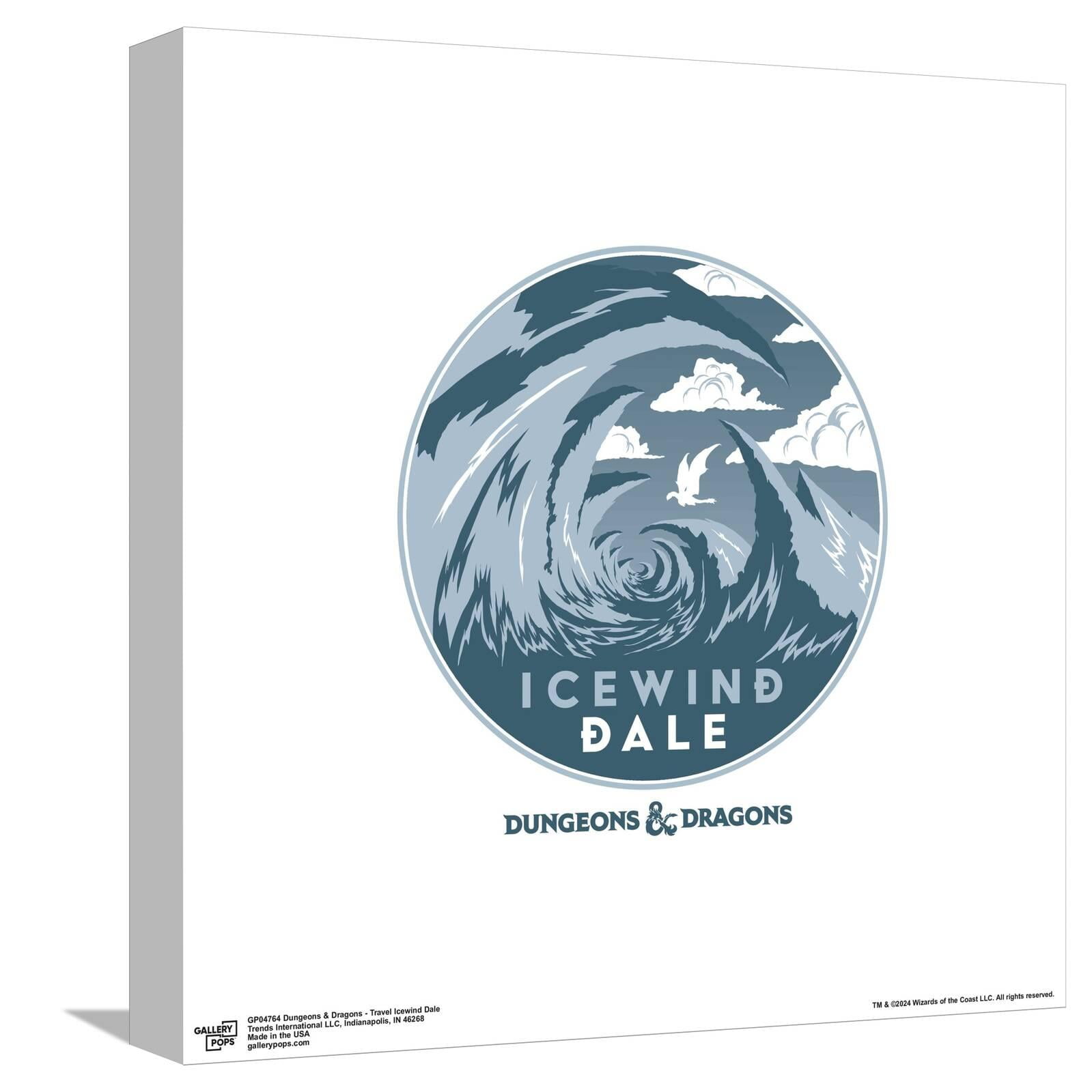 Gallery Pops Dungeons & Dragons - Travel Icewind Dale Canvas Wall Art ...