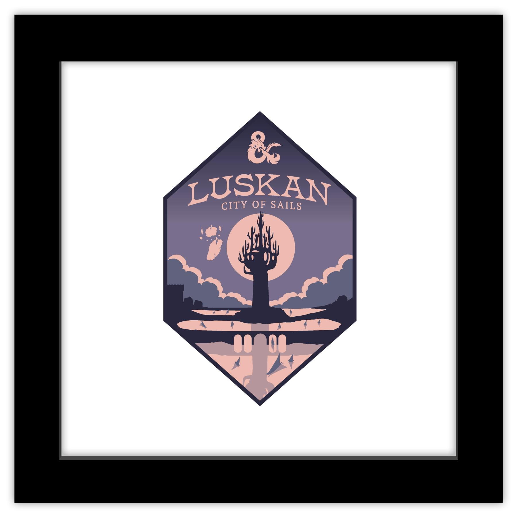 Gallery Pops Dungeons & Dragons - Travel Luskan City of Sails Wall Art ...