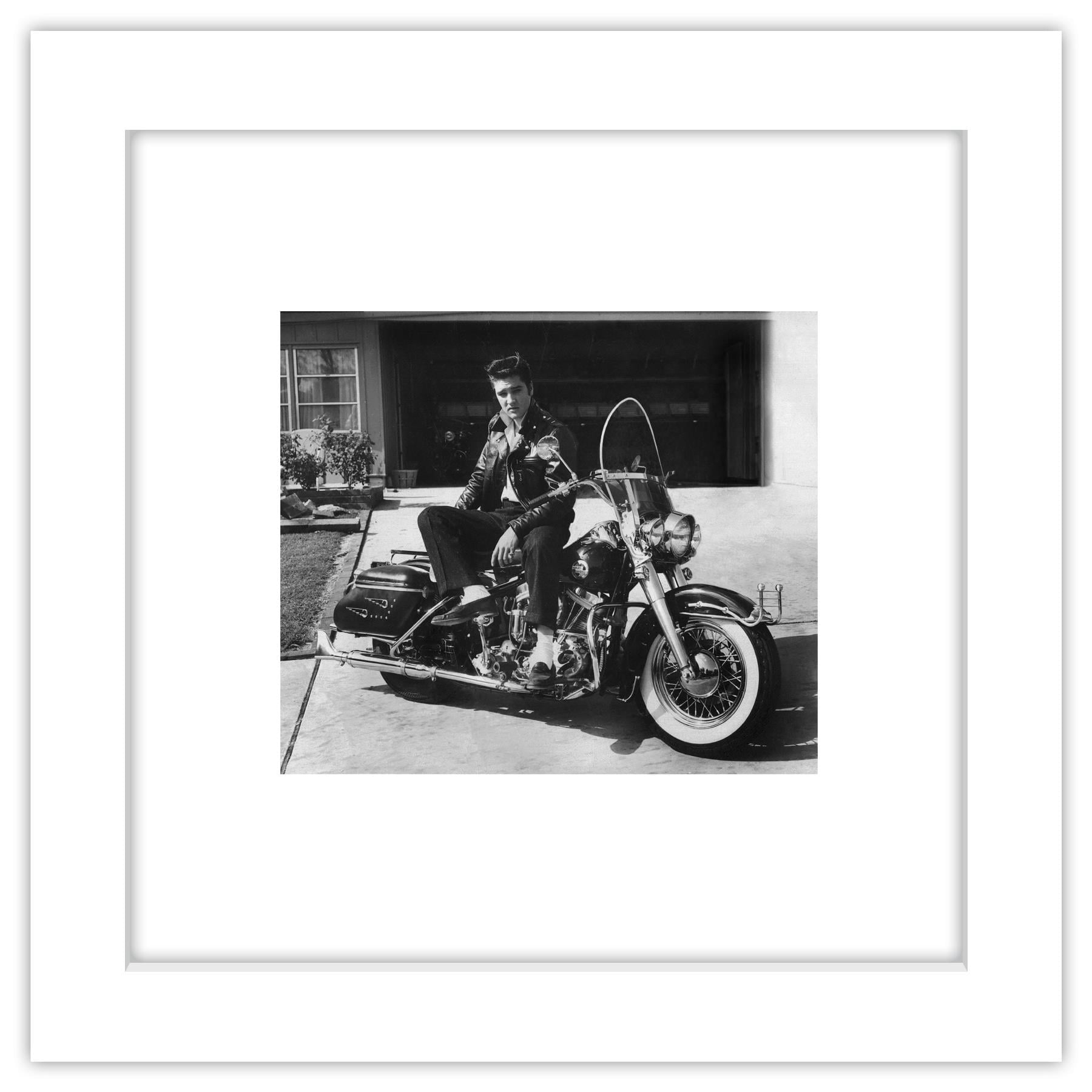 Gallery Pops Elvis Presley - Harley Davidson Motorcycle Photo Wall Art ...