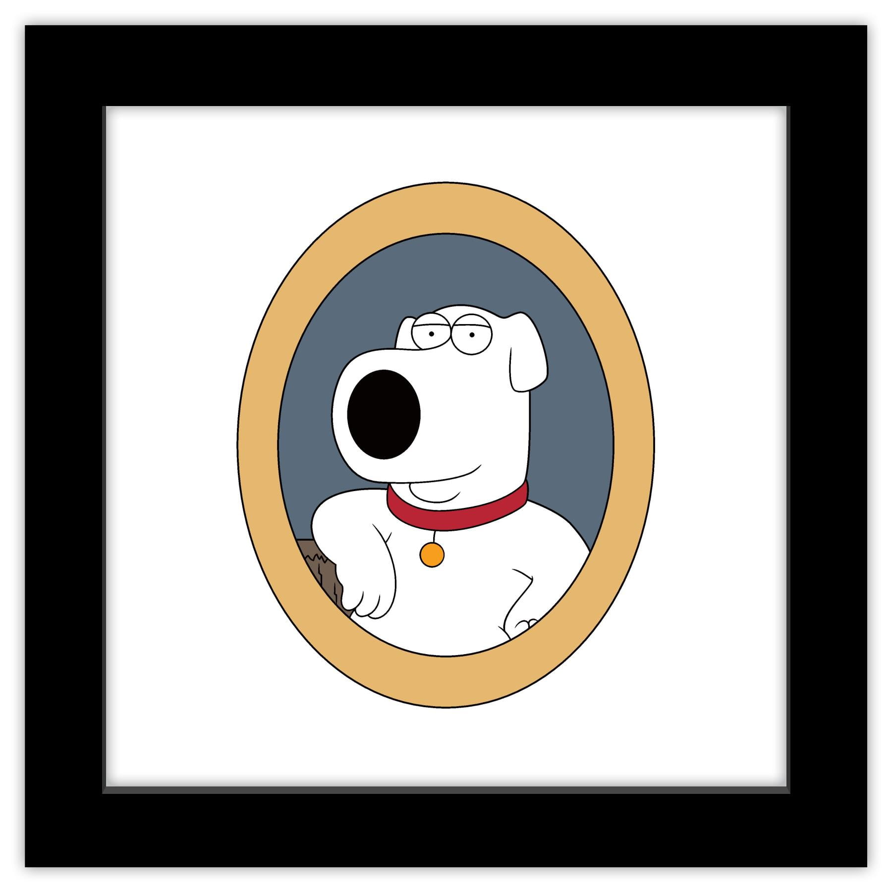 Gallery Pops Family Guy - Family Photos Brian Wall Art, Black Framed ...