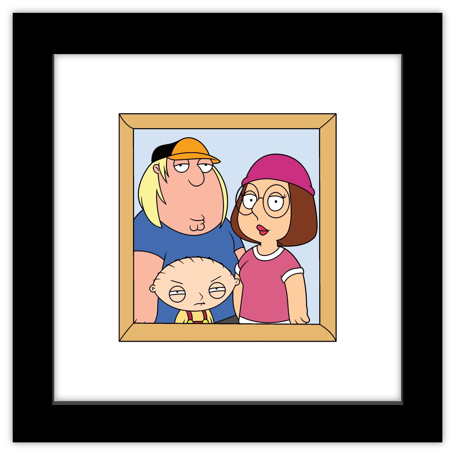 Gallery Pops Family Guy - Family Photos Meg, Stewie and Chris Wall Art ...