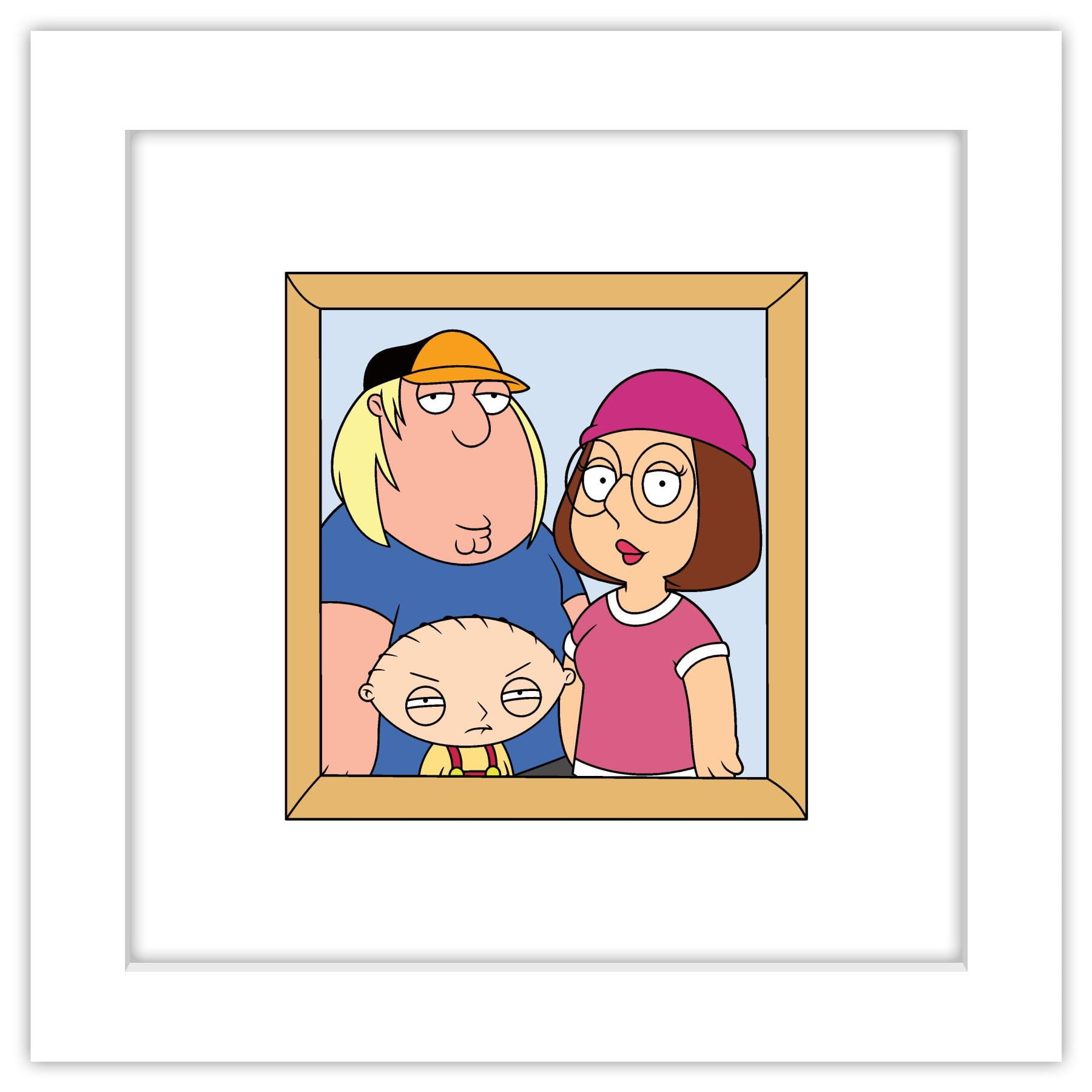 Gallery Pops Family Guy - Family Photos Meg, Stewie and Chris Wall Art ...