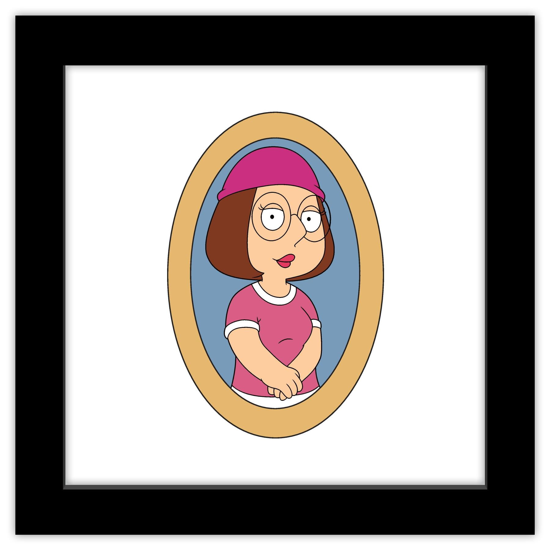 Gallery Pops Family Guy - Family Photos Meg Wall Art, Black Framed ...