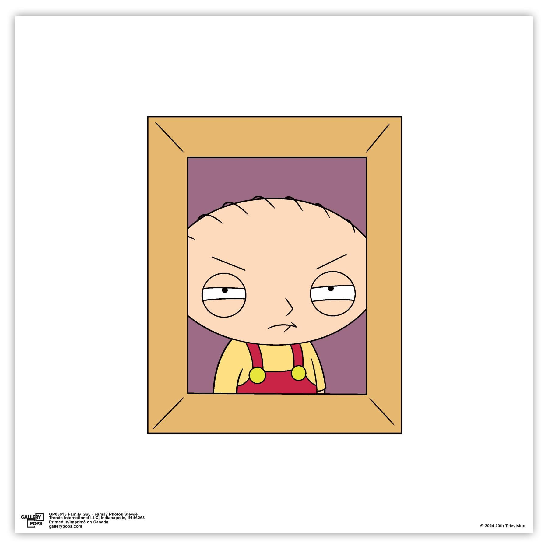 Gallery Pops Family Guy - Family Photos Stewie Wall Art, Unframed ...