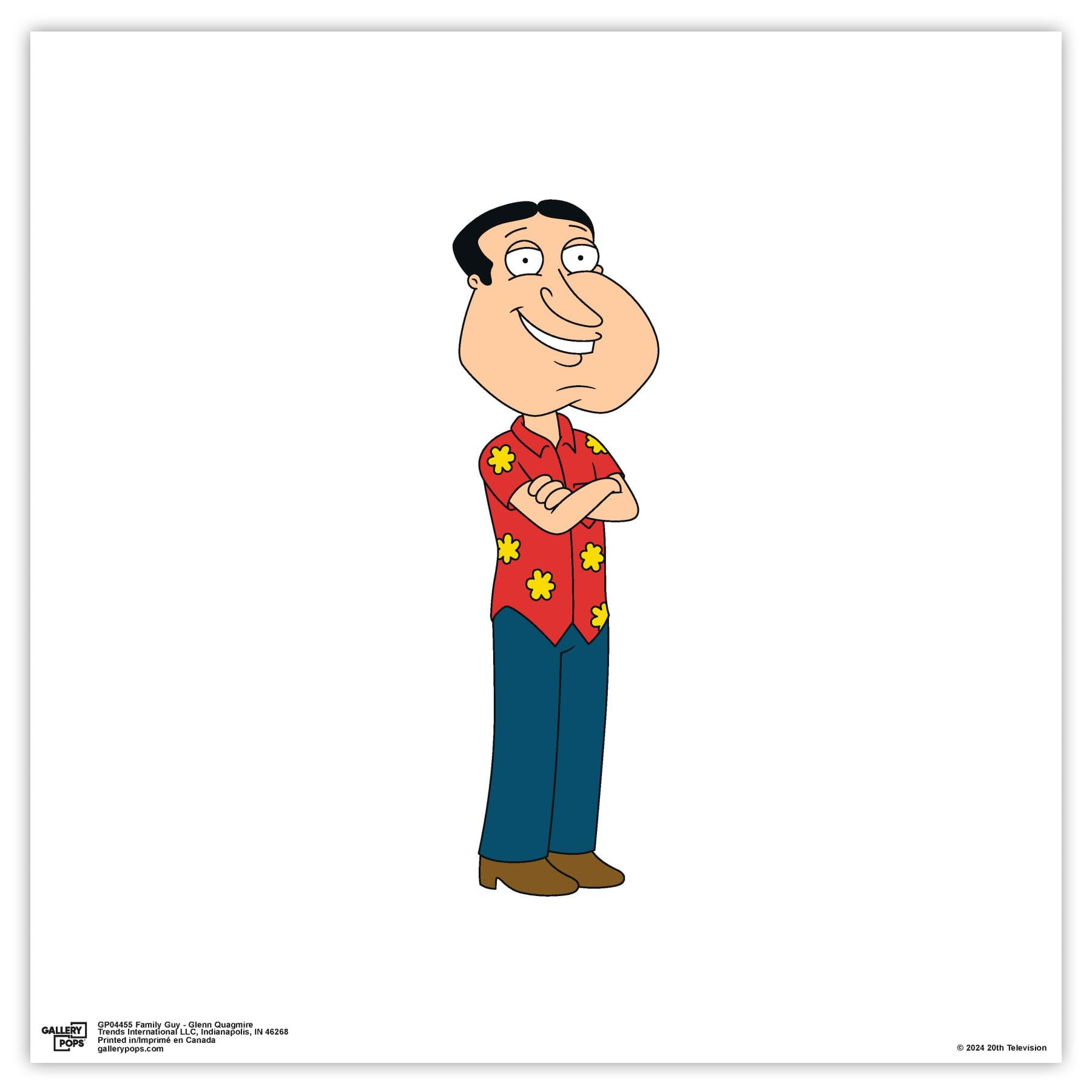 Gallery Pops Family Guy - Glann Quagmire Wall Art, Unframed Version, 12 ...