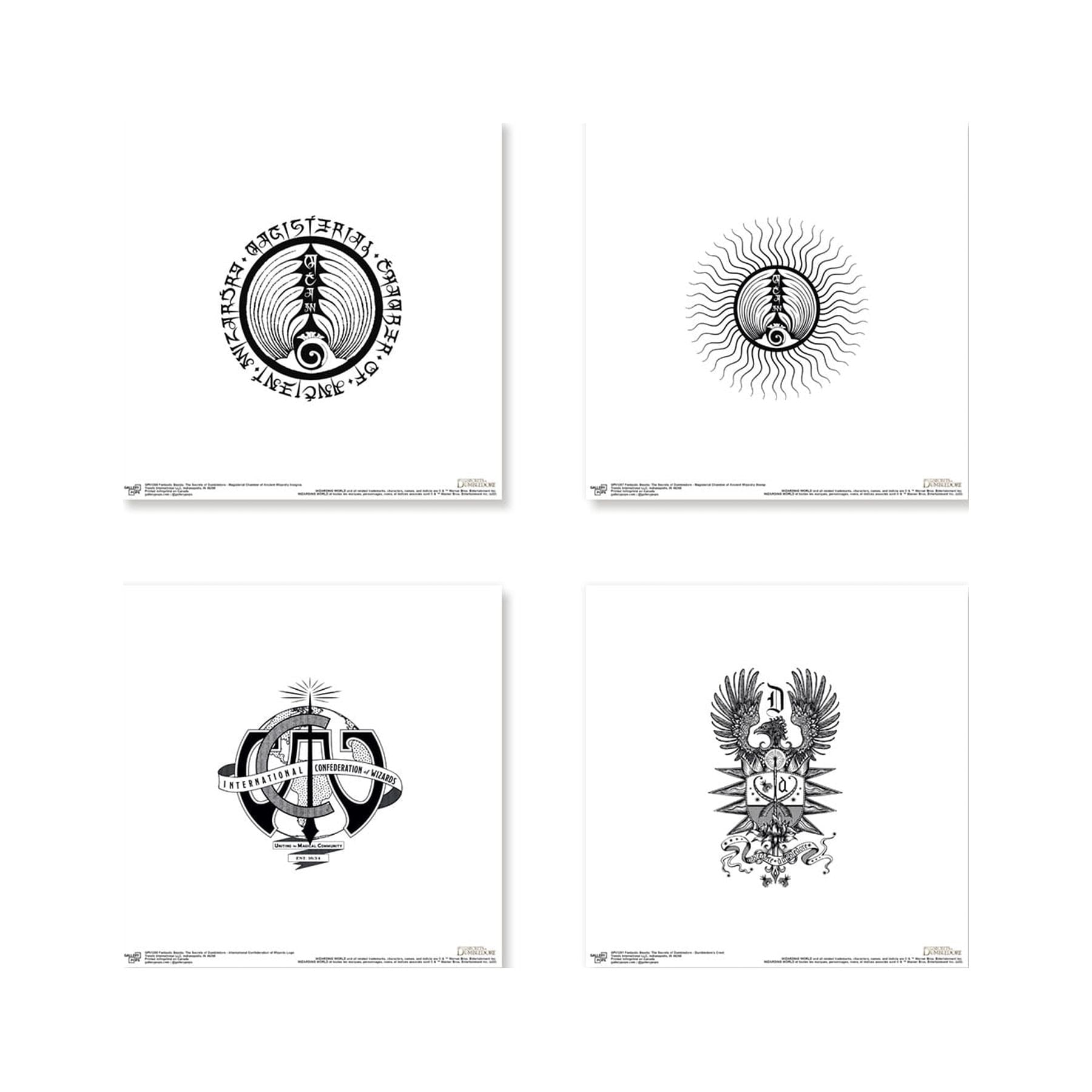 Gallery Pops Fantastic Beasts: The Secrets of Dumbledore - Icon Wall ...