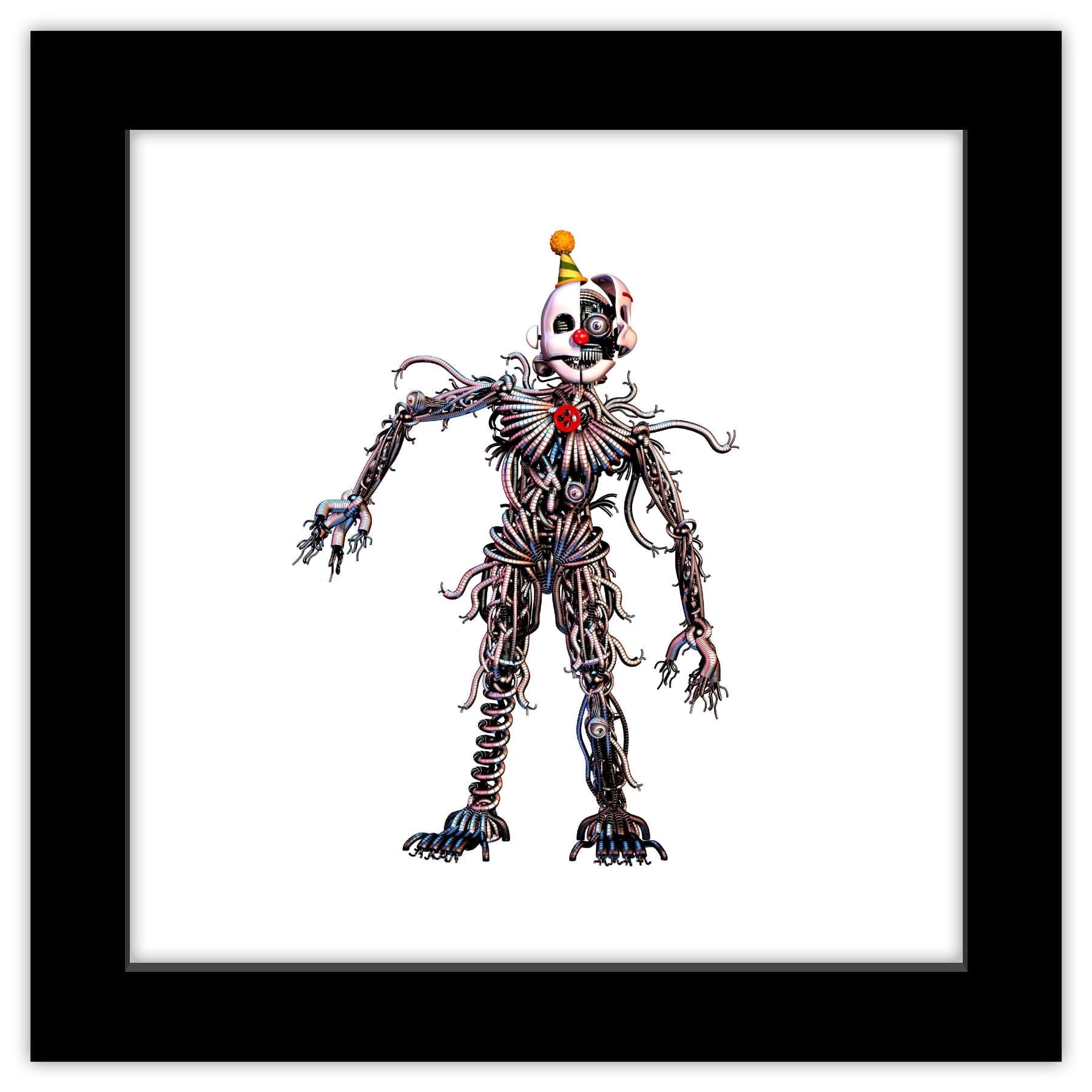 Gallery Pops Five Nights at Freddy's - Ennard Wall Art, Black Framed ...
