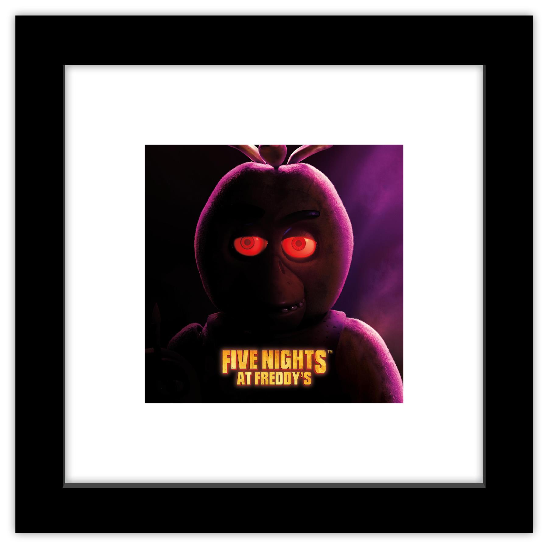Gallery Pops Five Nights at Freddy's Movie - Chica Wall Art, Black ...