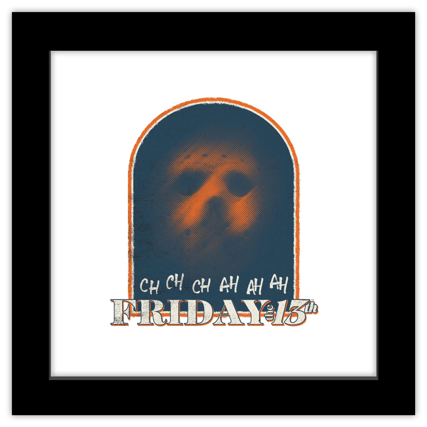 Gallery Pops® Friday the 13th - Horrific Whisper Badge Wall Art, Black ...