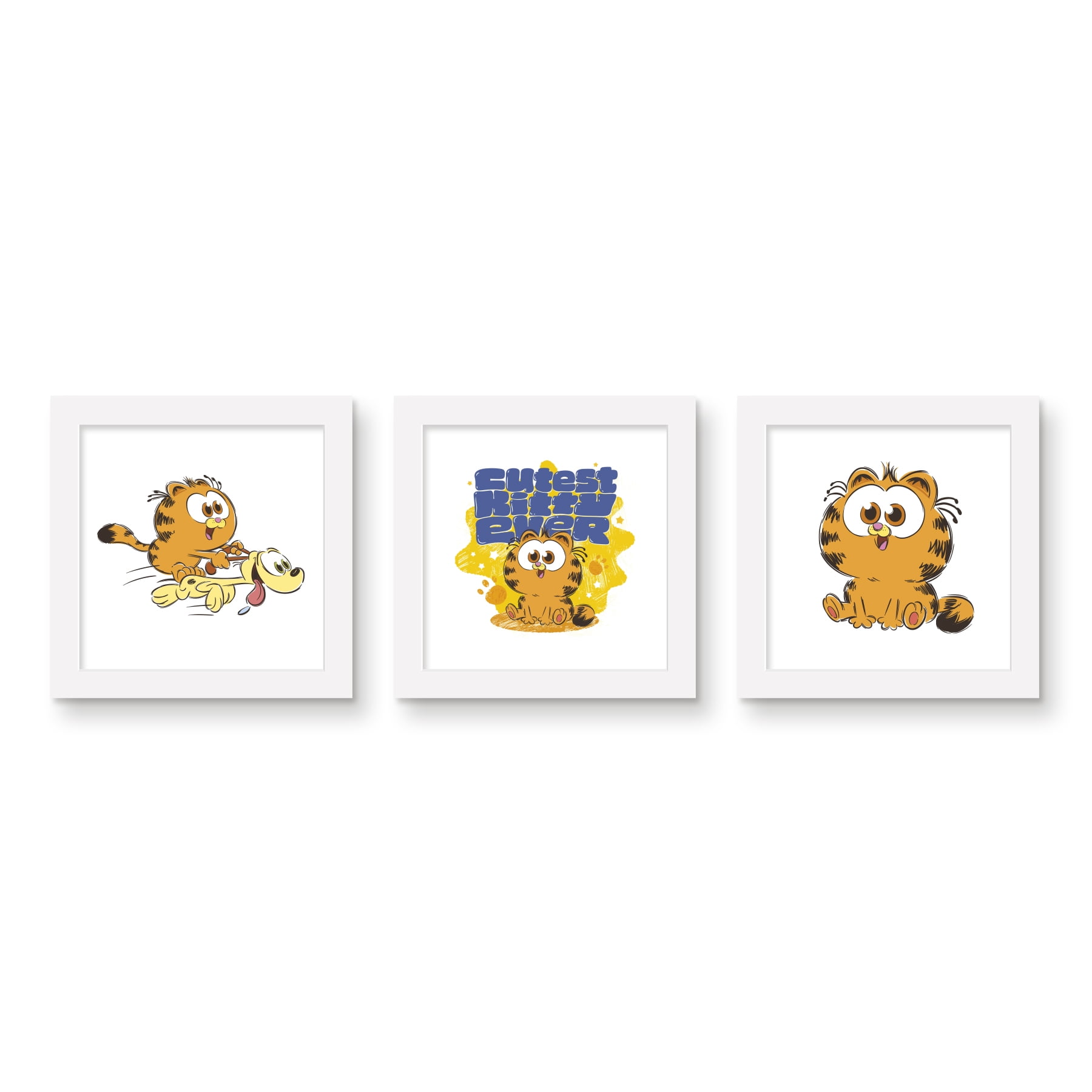 Gallery Pops Garfield Movie - Baby Garfield Wall Art Bundle (3-Pack ...