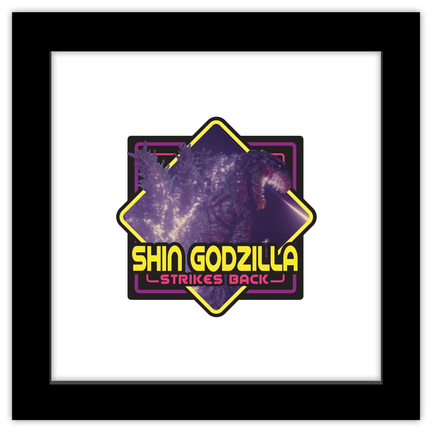 Gallery Pops Godzilla - Shin Godzilla Strikes Back Wall Art, Black ...