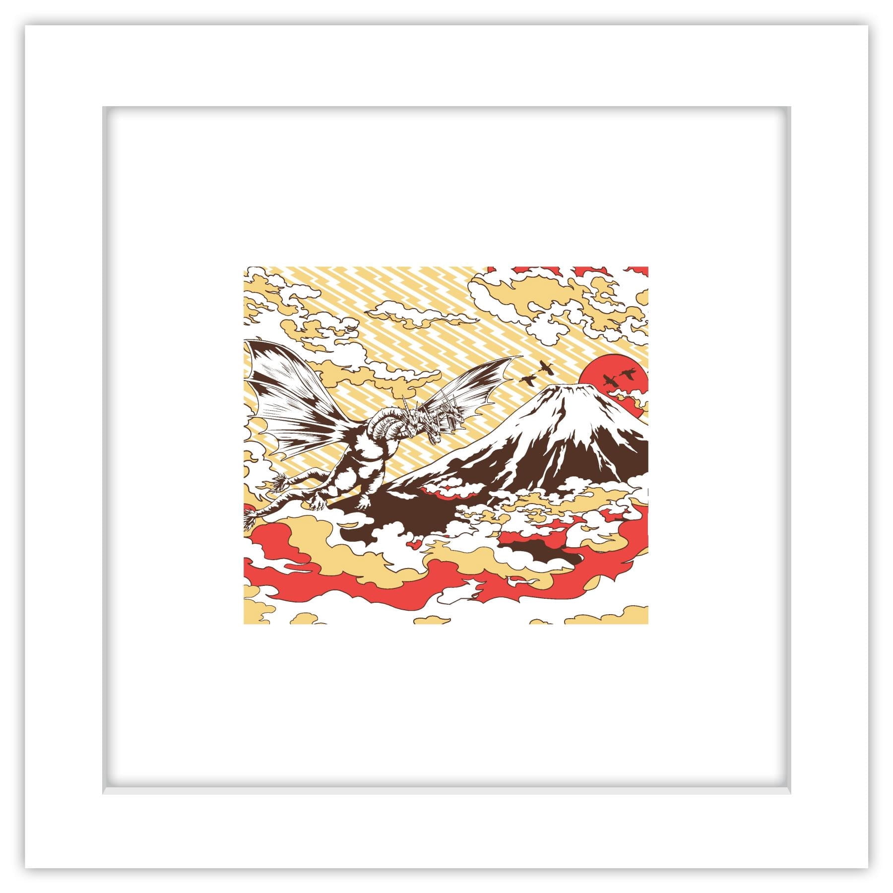 Gallery Pops Godzilla - Traditional Japanese King Ghidorah Flying Wall ...