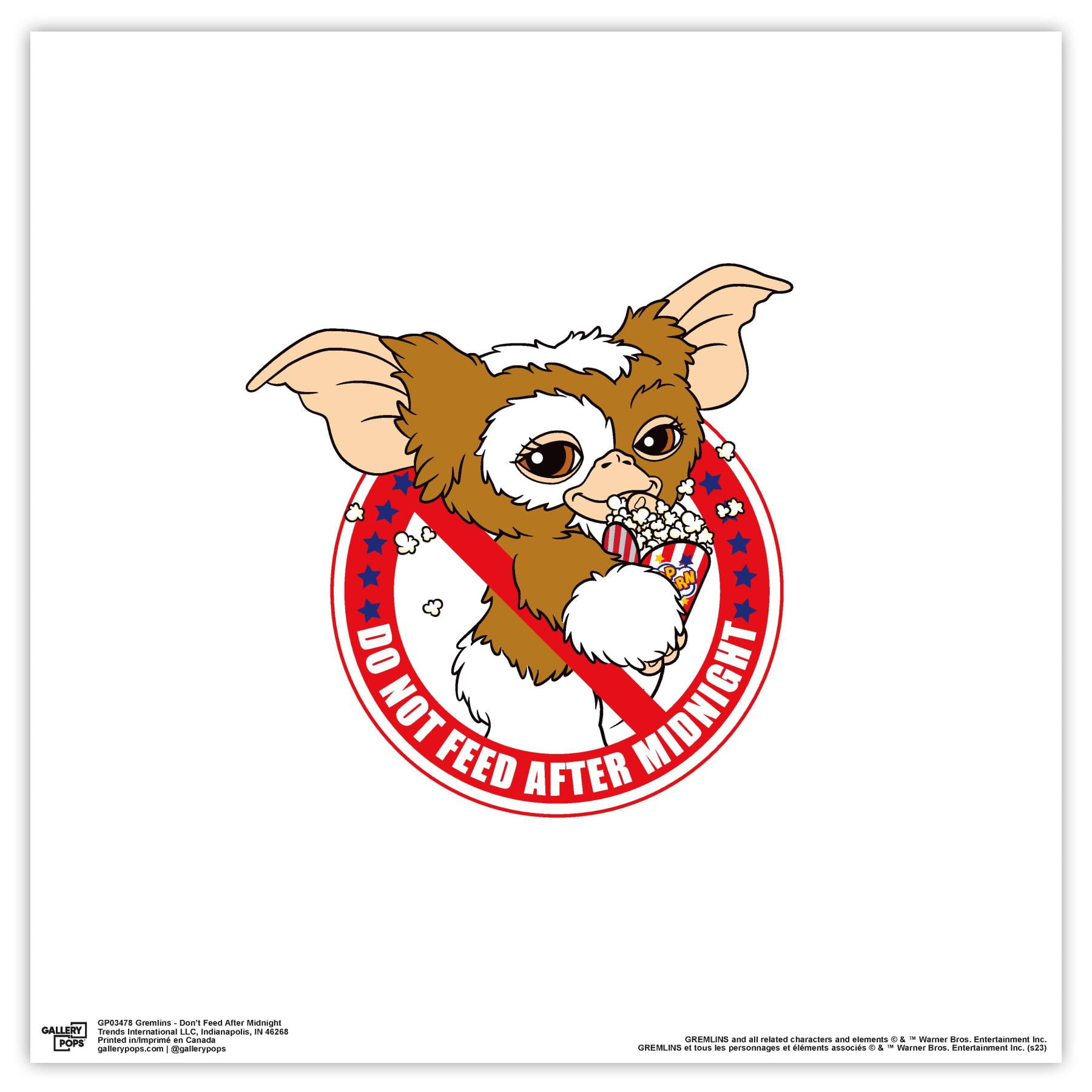 Gallery Pops Gremlins - Don't Feed After Midnight Wall Art, Unframed ...
