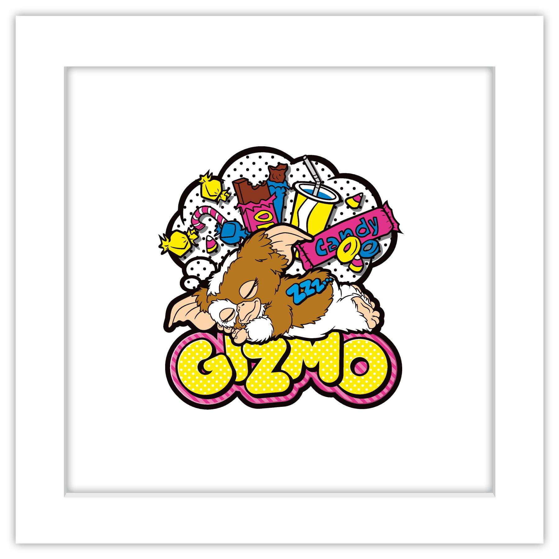Gallery Pops Gremlins - Pop Gizmo Candy Wall Art, White Framed Version ...