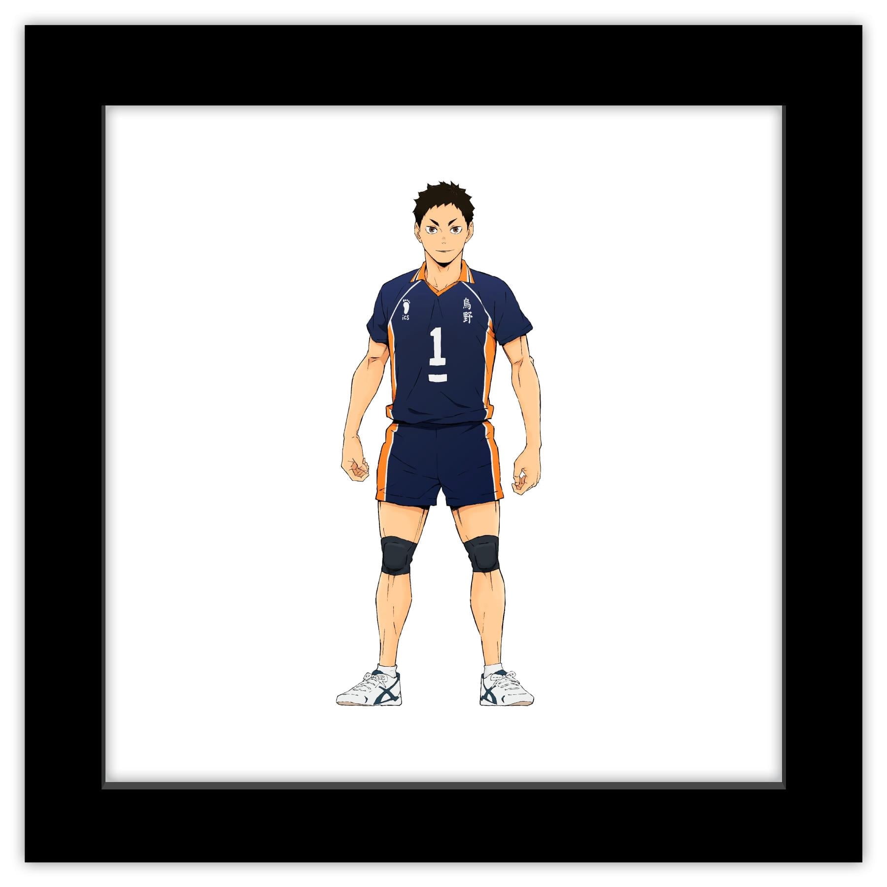 Gallery Pops Haikyu!! - Daichi Sawamura #1 Wall Art, Black Framed ...