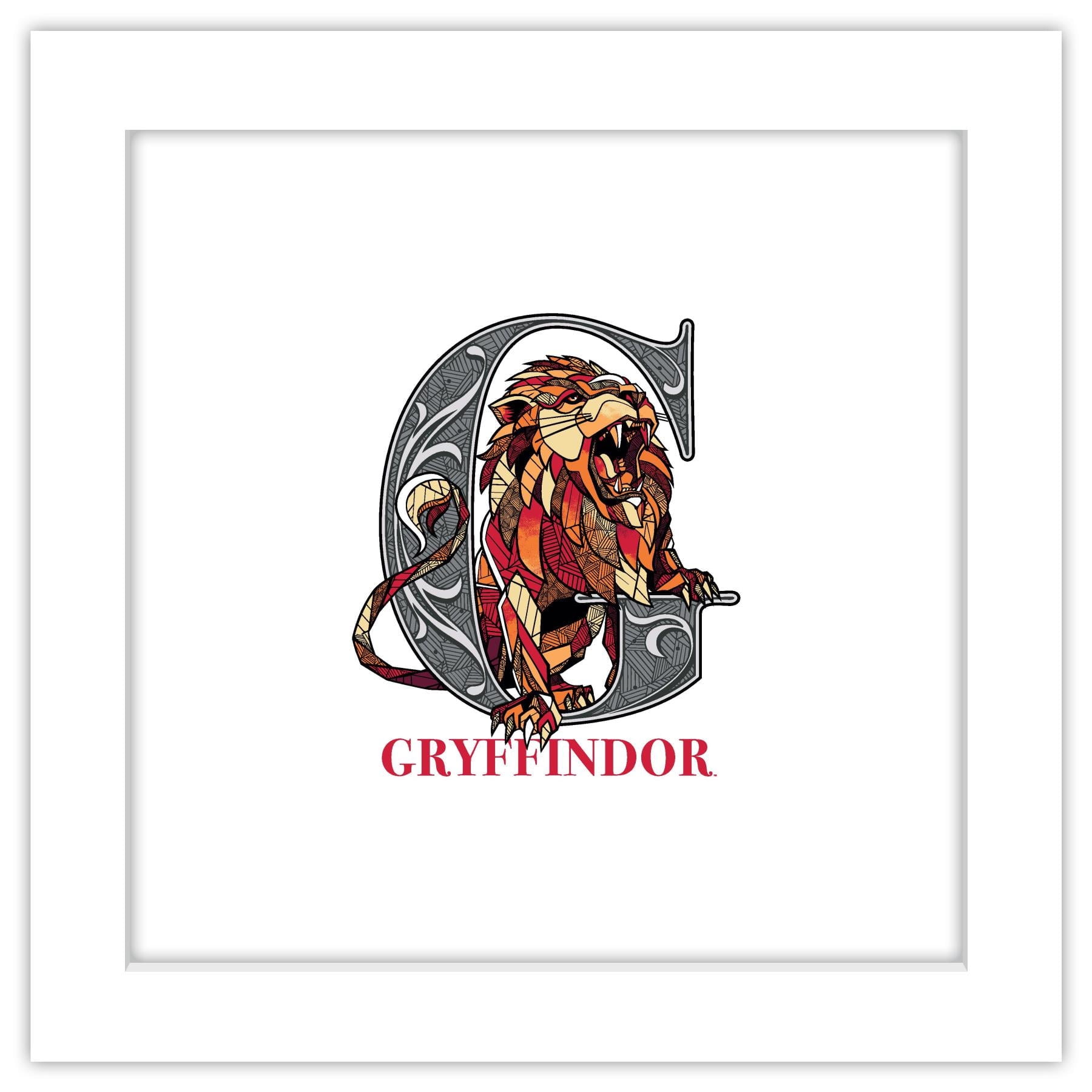 Gallery Pops Harry Potter - Gryffindor Crest Stand Together Wall Art ...