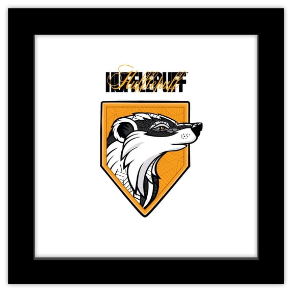 Gallery Pops Harry Potter - Hufflepuff Crest Icon Wall Art, Black ...
