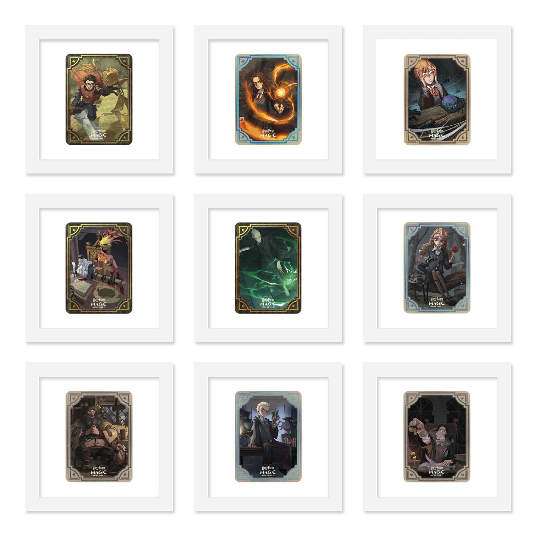 Gallery Pops Harry Potter: Magic Awakened - Card Pack Wall Art Bundle ...