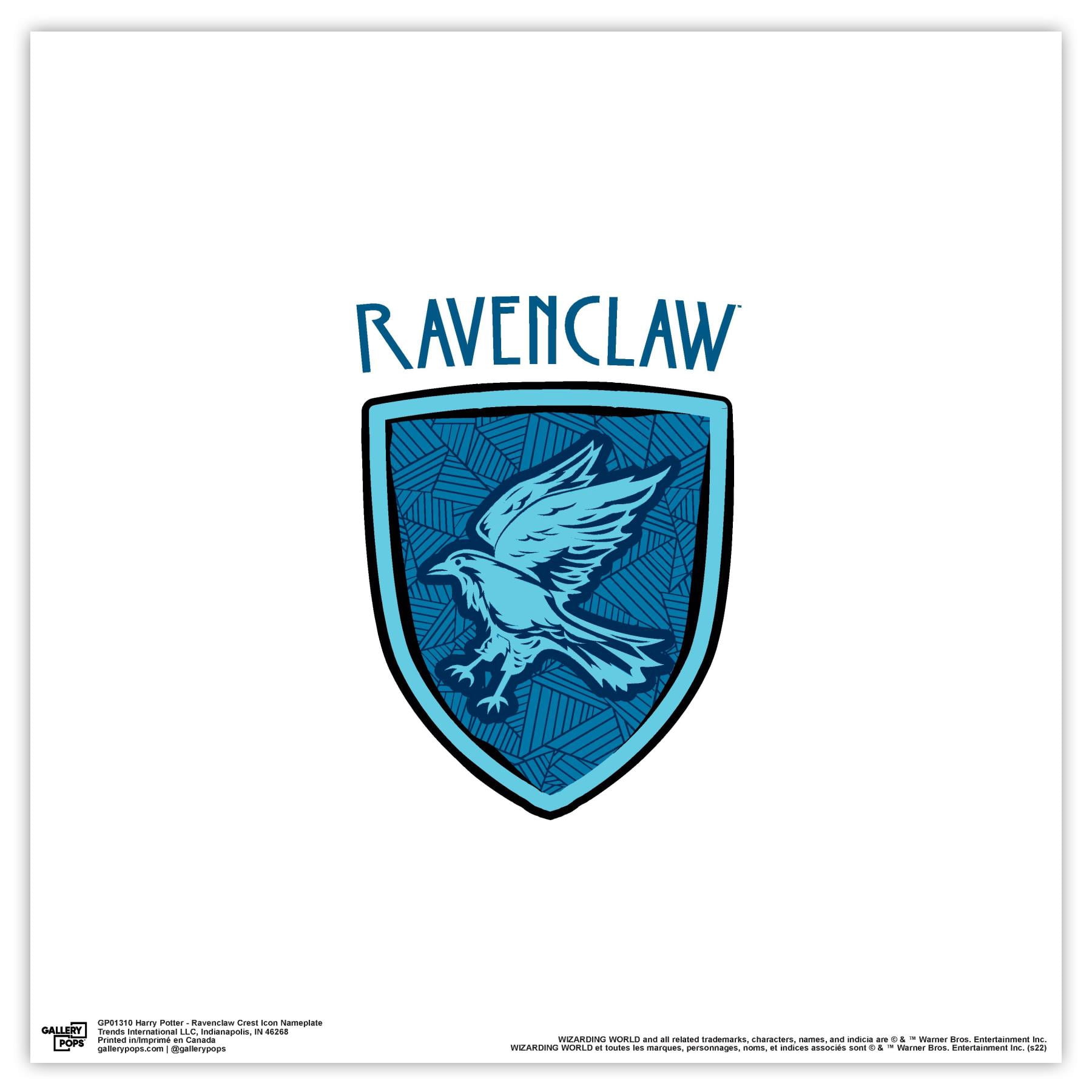 Gallery Pops Harry Potter - Ravenclaw Crest Icon Nameplate Wall Art ...