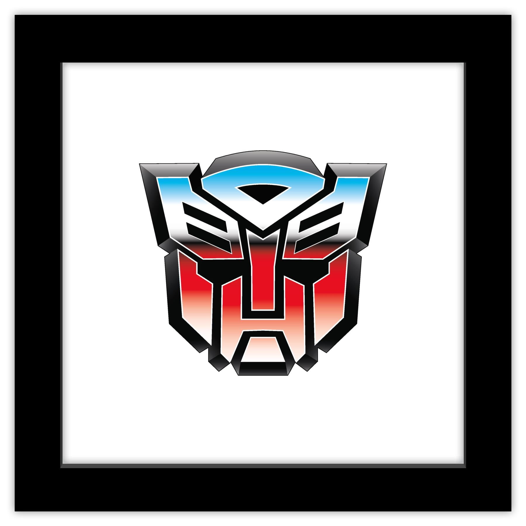 Gallery Pops Hasbro Transformers - Autobot Faction Icon Wall Art, Black ...