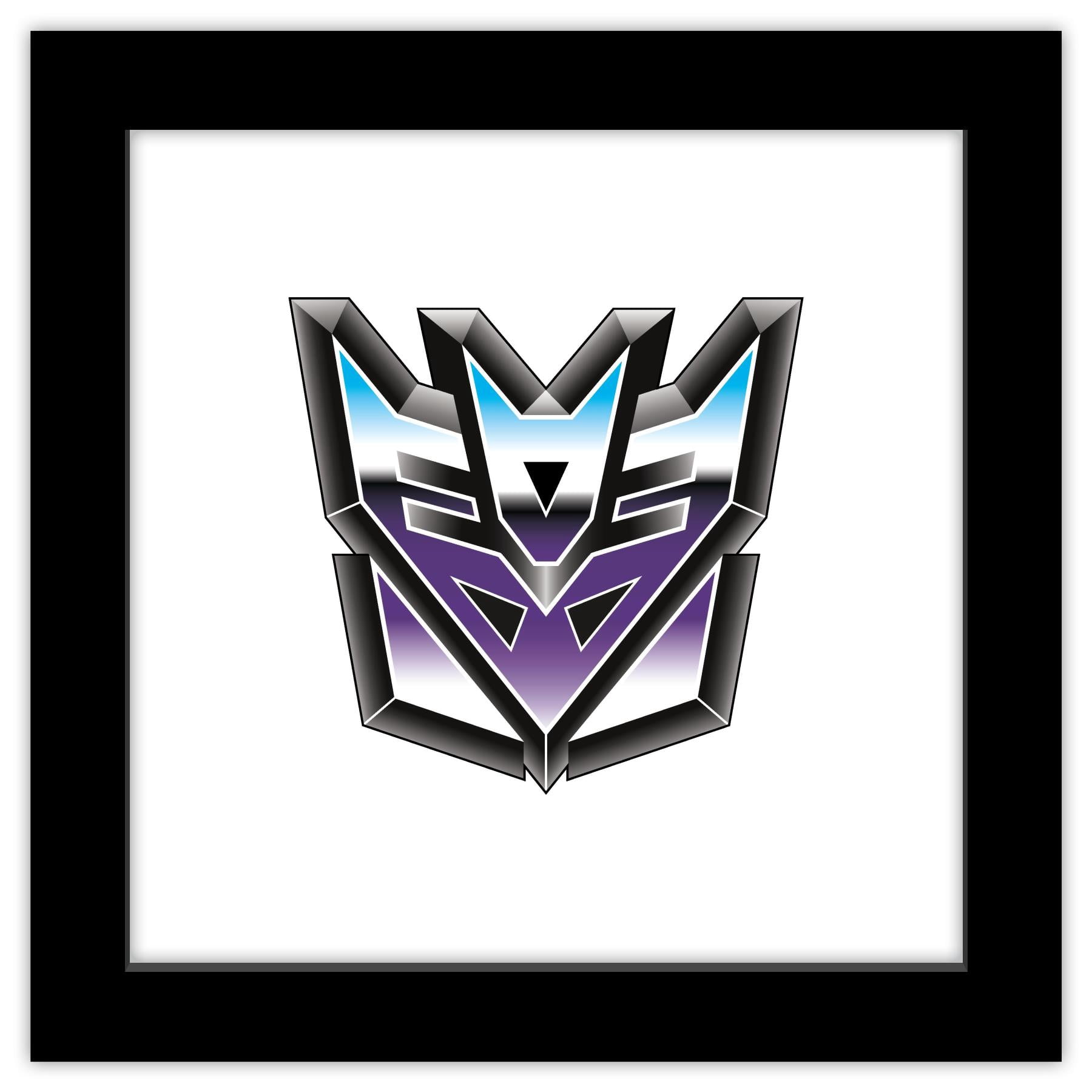 Gallery Pops Hasbro Transformers - Decepticon Faction Icon Wall Art ...