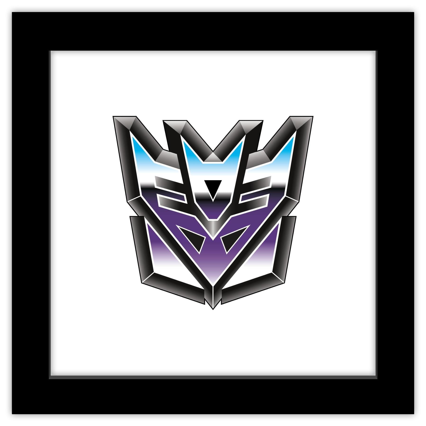 Gallery Pops Hasbro Transformers - Decepticon Faction Icon Wall Art ...