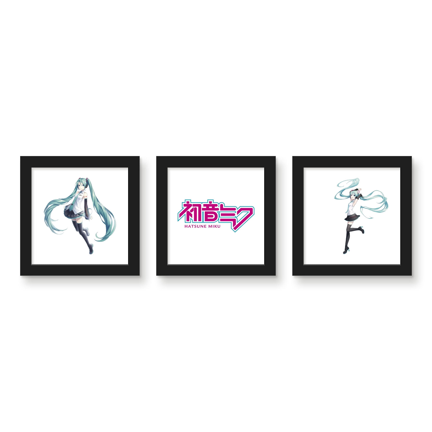 Gallery Pops Hatsune Miku - CV01 Miku Wall Art Bundle (3-Pack ...