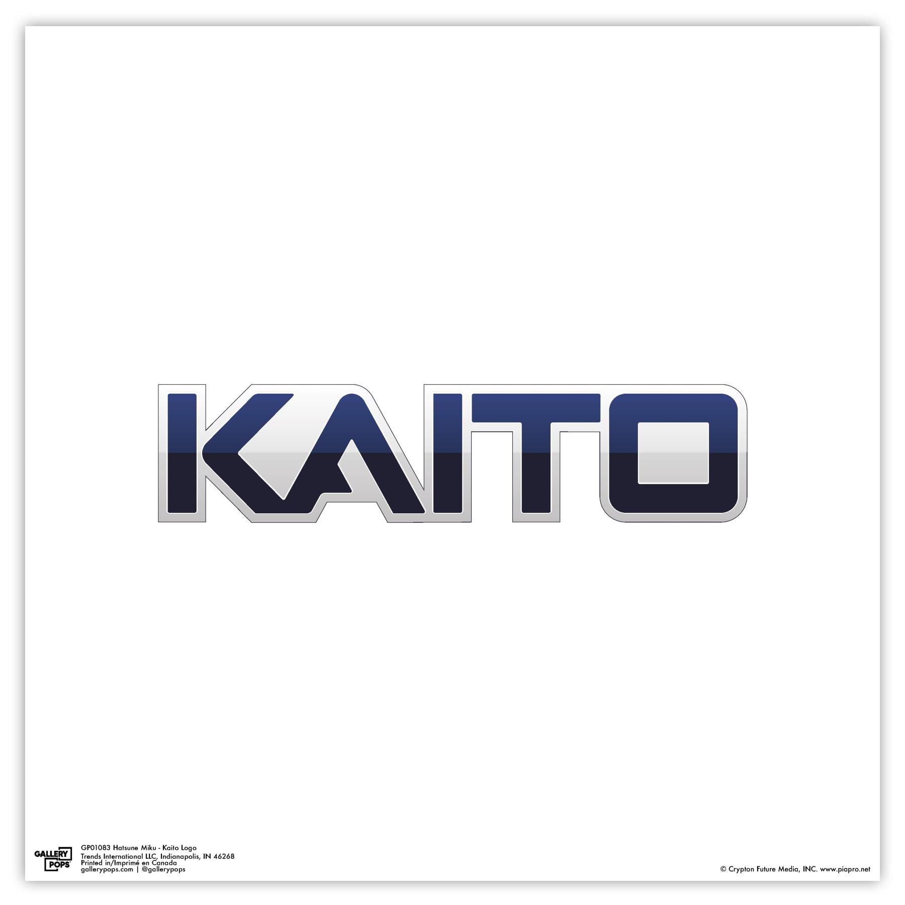 Gallery Pops Hatsune Miku - Kaito Logo Wall Art, Unframed Version, 12 ...
