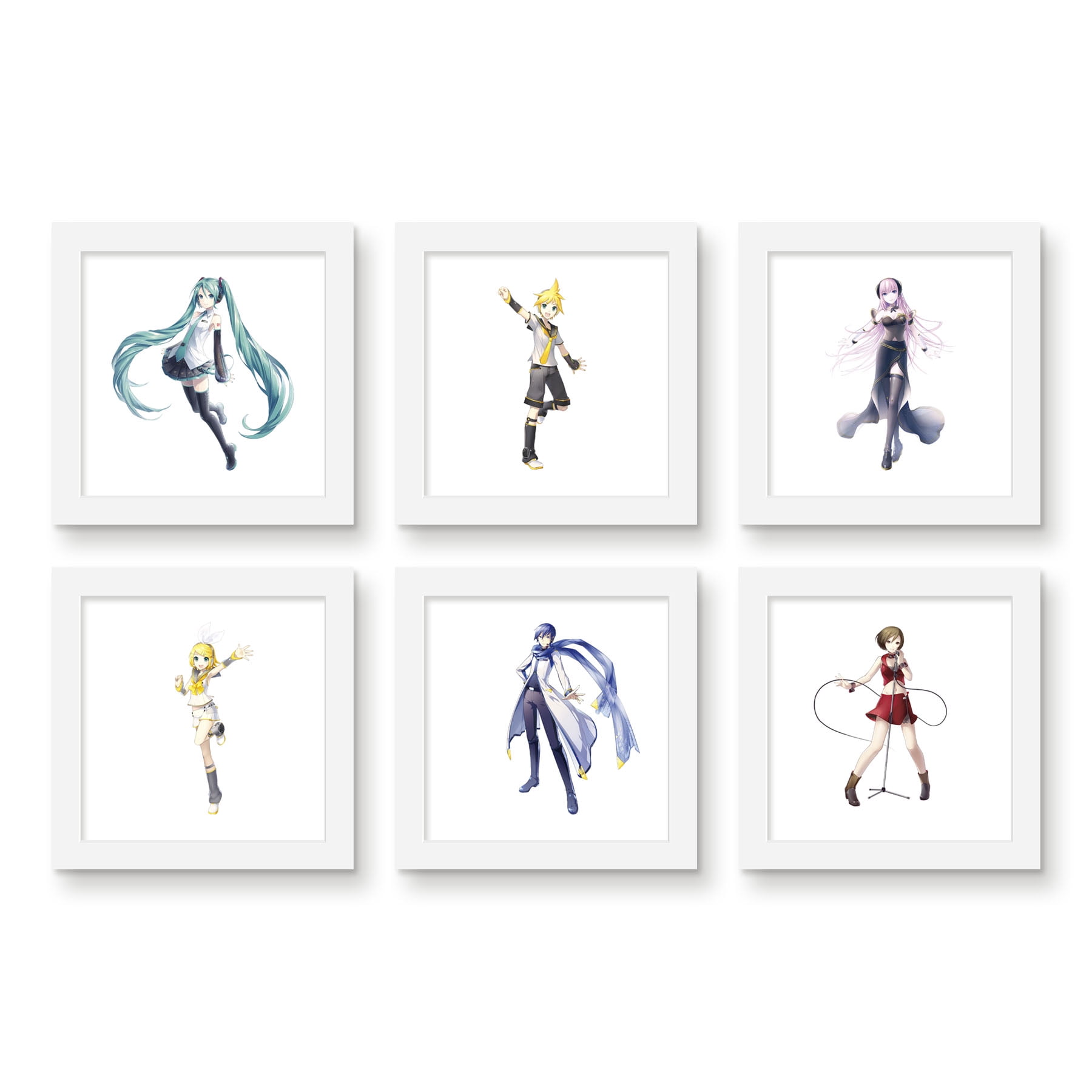 Gallery Pops Hatsune Miku - Vocaloid All Stars Wall Art Bundle (6-Pack ...