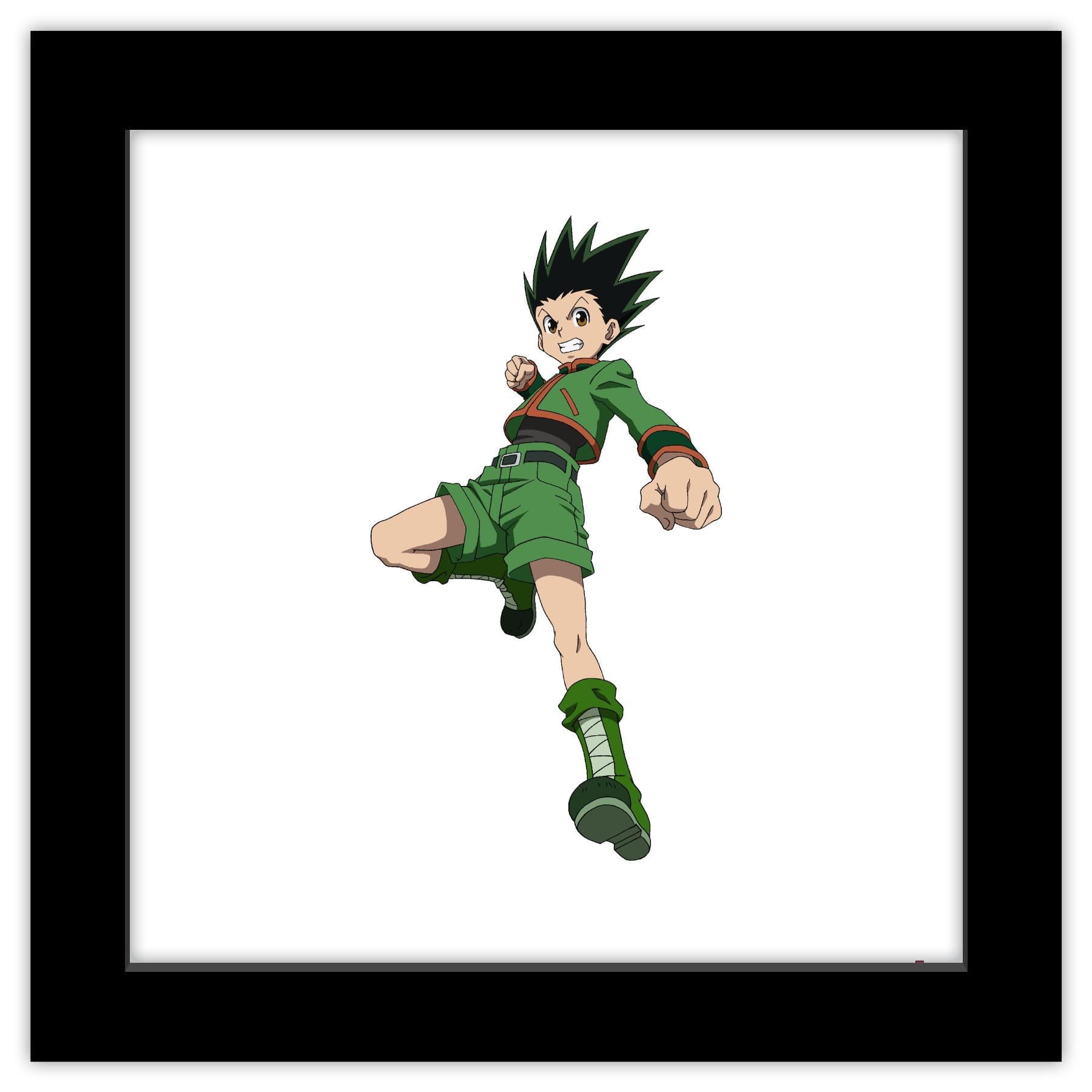 Gallery Pops Hunter x Hunter - Gon Freecss Wall Art, Black Framed ...