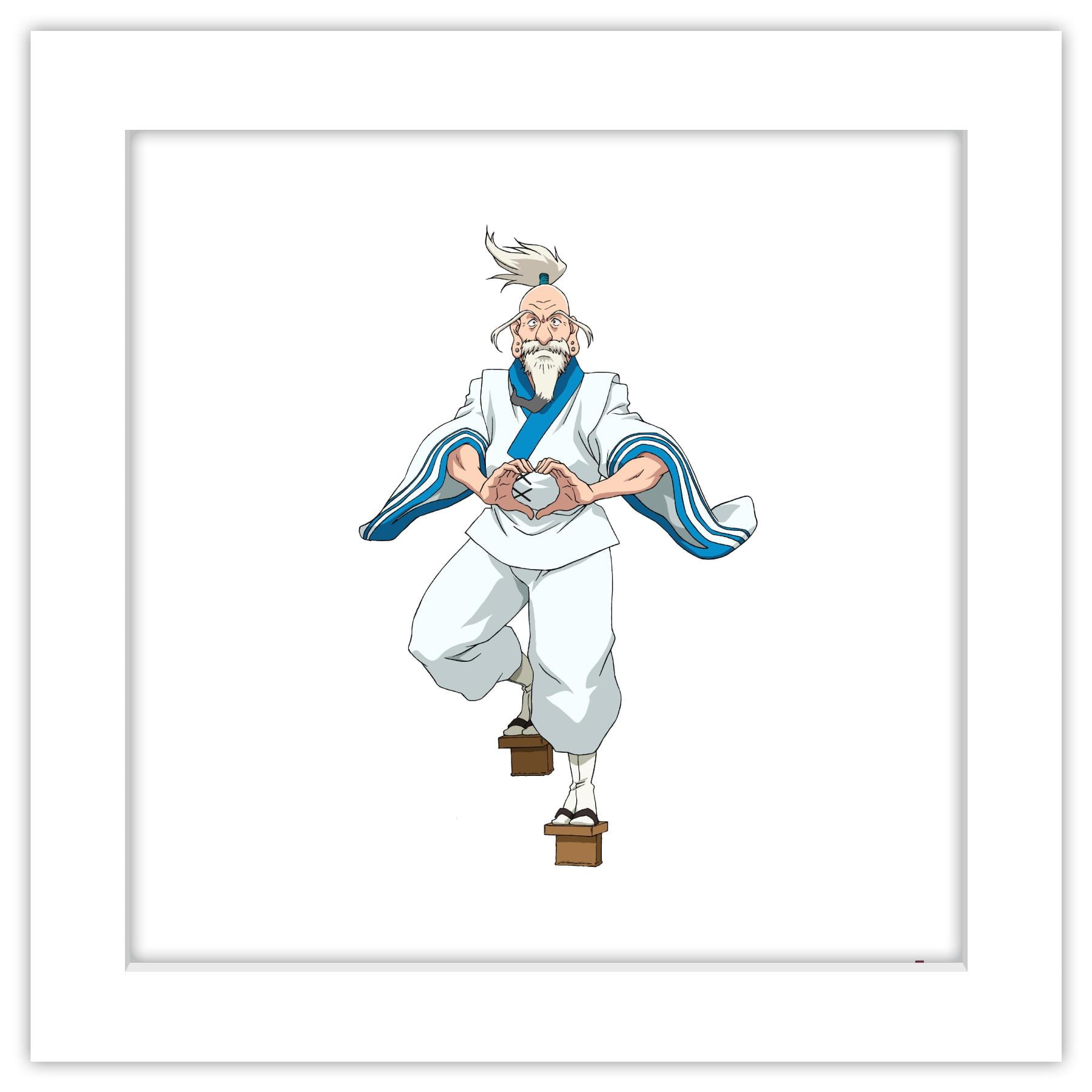 Gallery Pops Hunter x Hunter - Isaac Netero Wall Art, White Framed ...