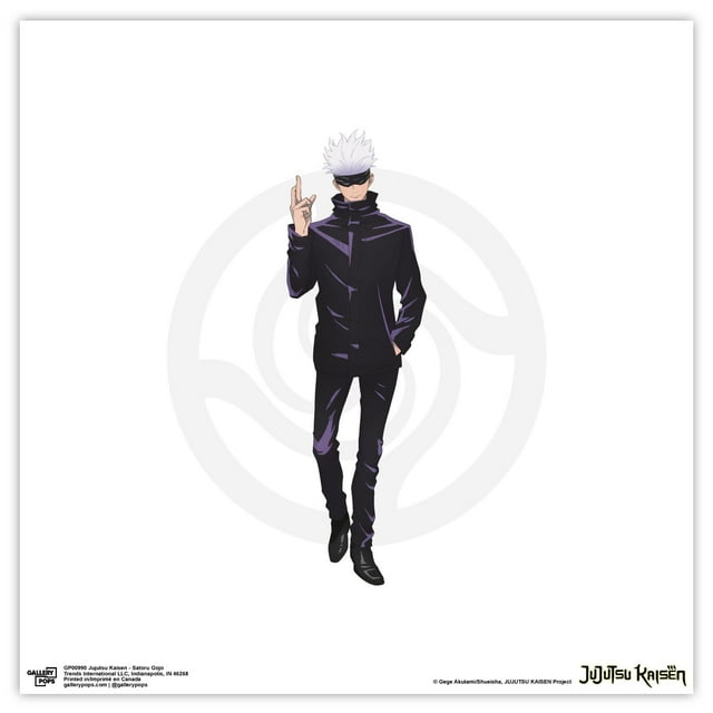 Gallery Pops Jujutsu Kaisen - Satoru Gojo Wall Art, Unframed Version ...