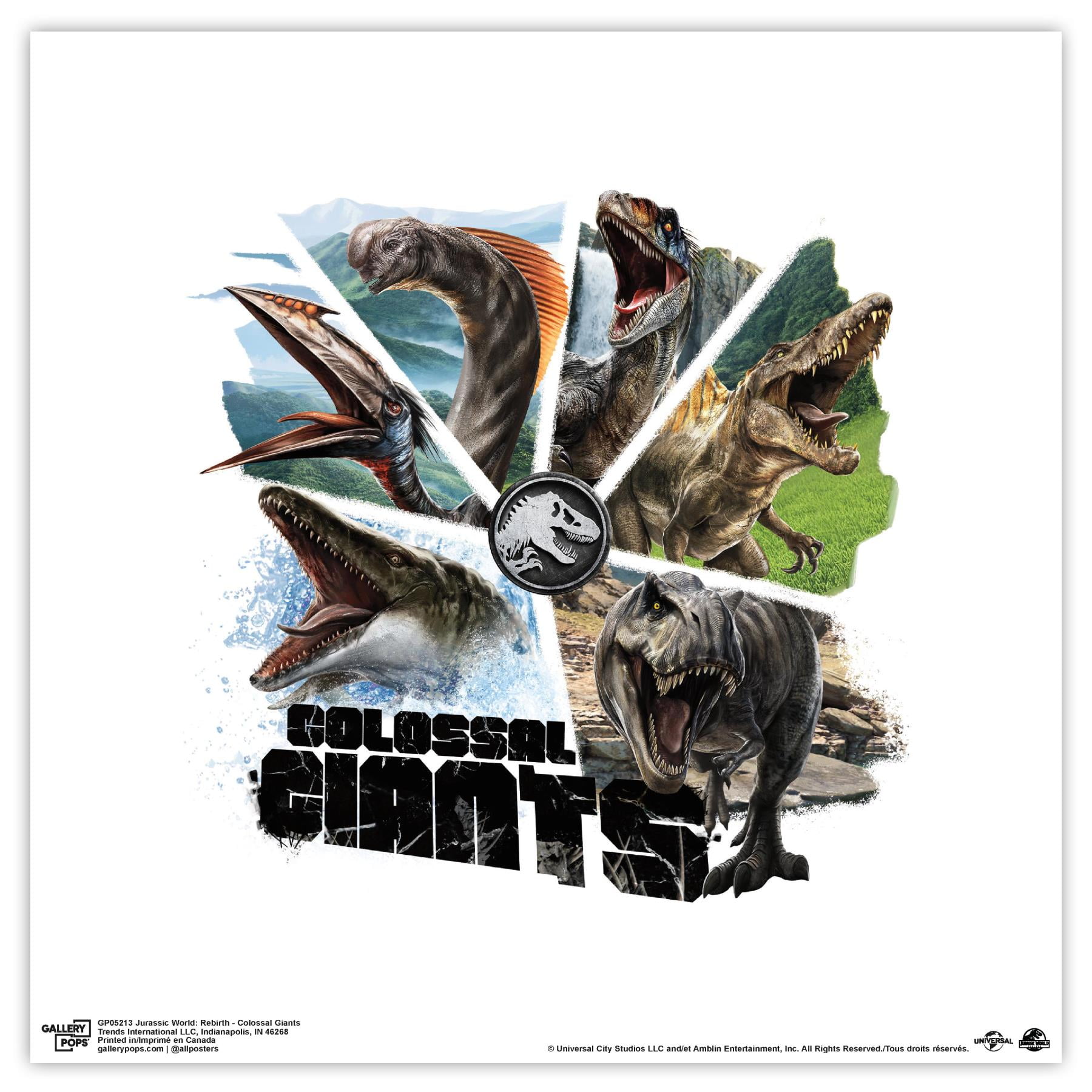 Gallery Pops Jurassic World: Rebirth (2025) - Colossal Giants Wall Art ...