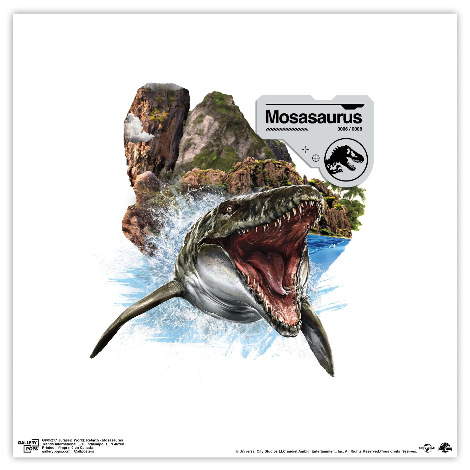 Gallery Pops Jurassic World: Rebirth (2025) - Mosasaurus Wall Art ...