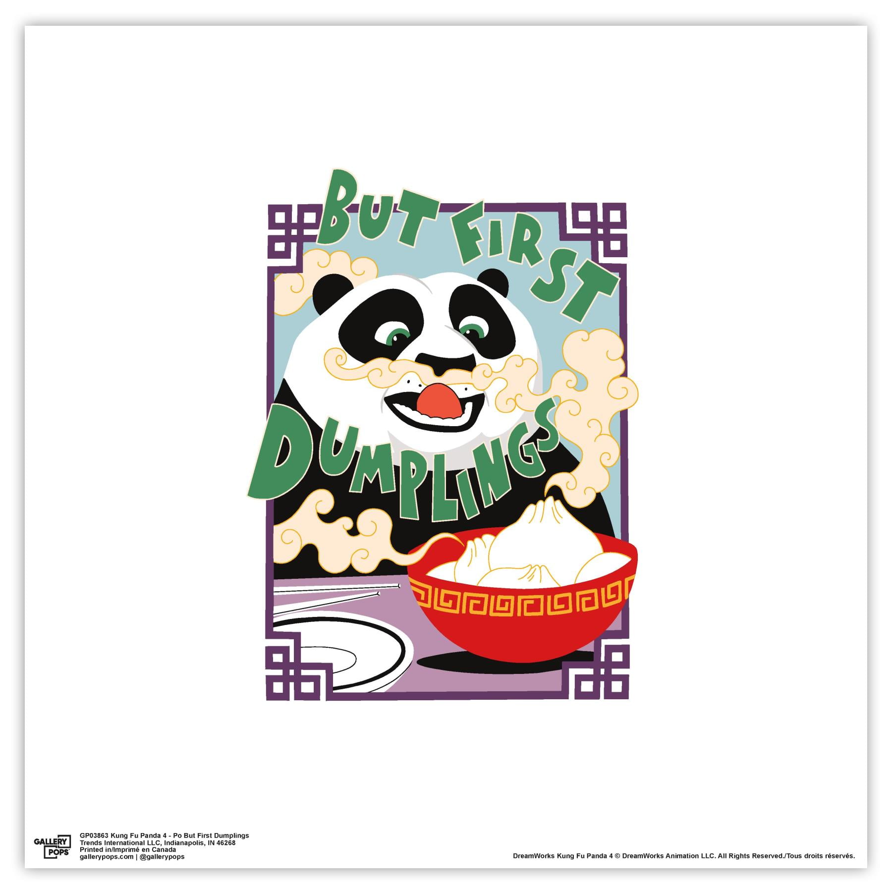 Gallery Pops Kung Fu Panda 4 - Po But First Dumplings Wall Art ...