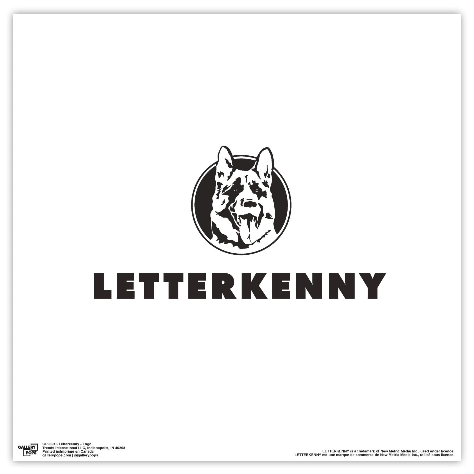 Gallery Pops Letterkenny - Logo Wall Art, Unframed Version, 12" x 12 ...