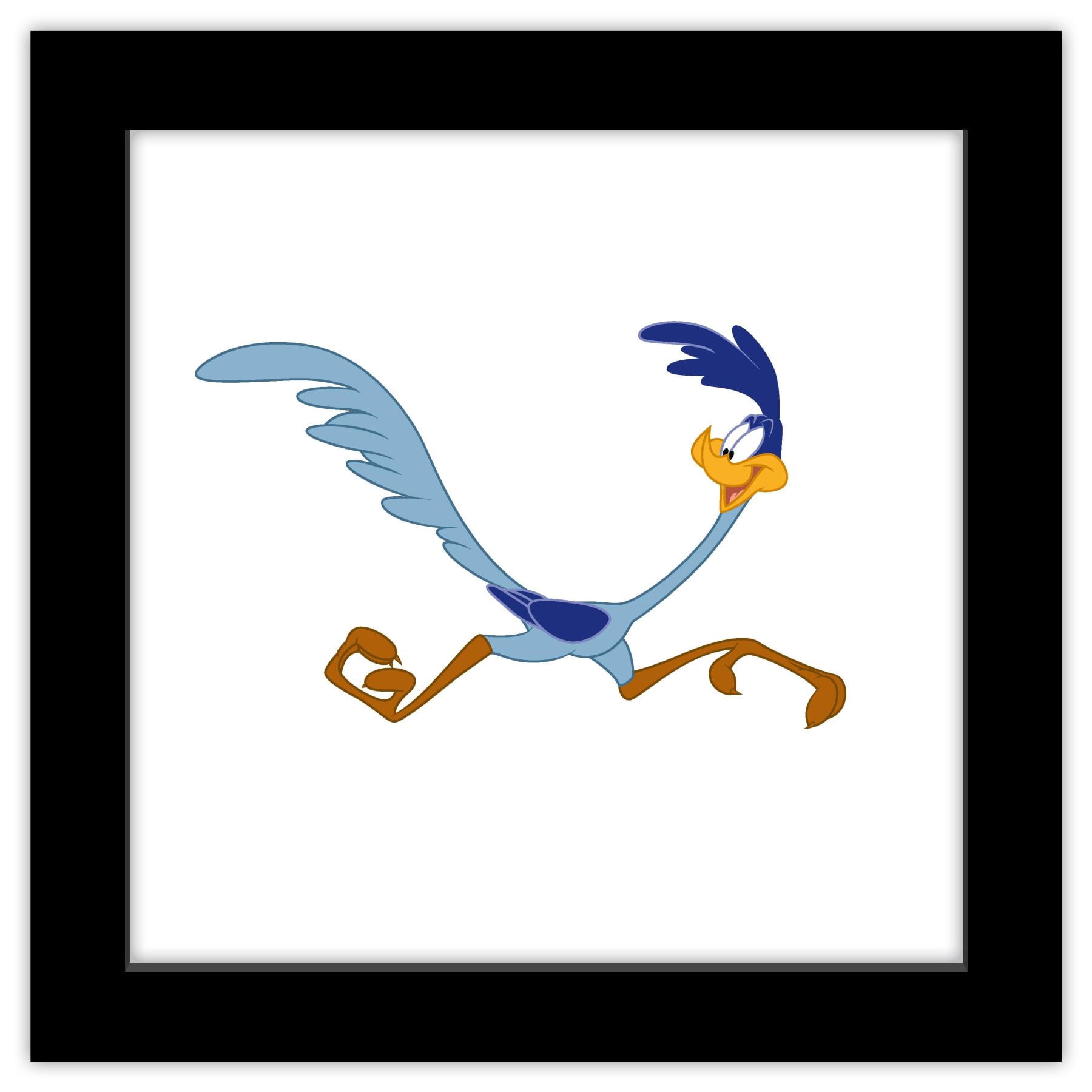 Gallery Pops Looney Tunes - Classic Road Runner Wall Art, Black Framed ...