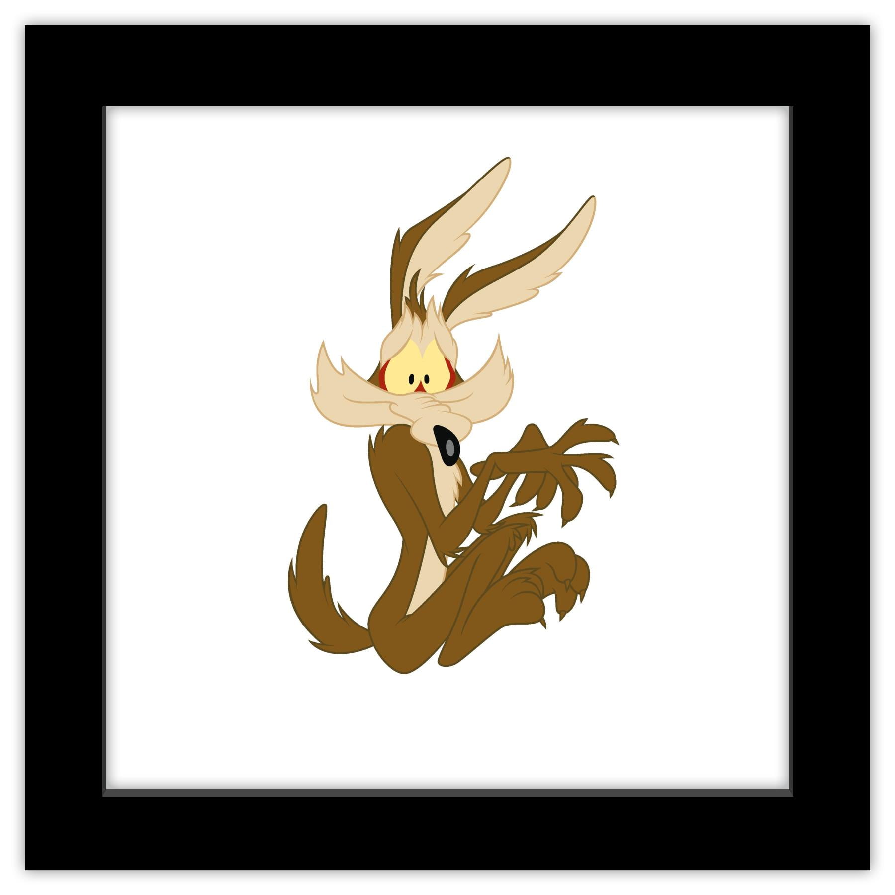 Gallery Pops Looney Tunes - Classic Wile E. Coyote Wall Art, Black ...