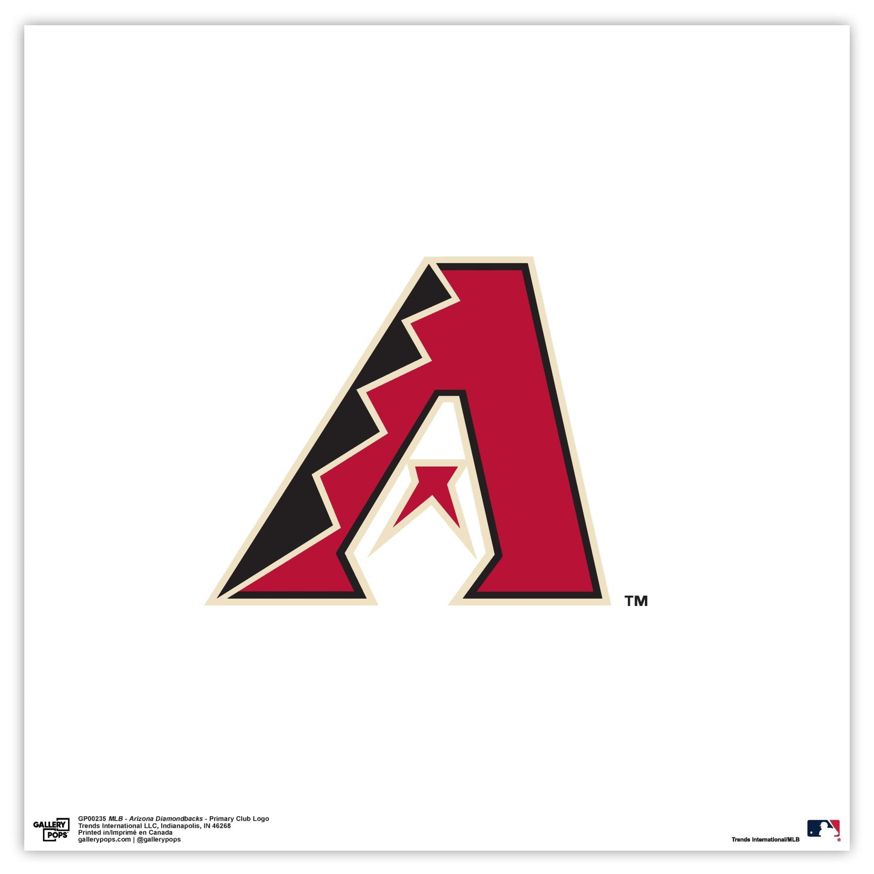 Gallery Pops MLB Arizona Diamondbacks - Primary Club Logo Wall Art ...