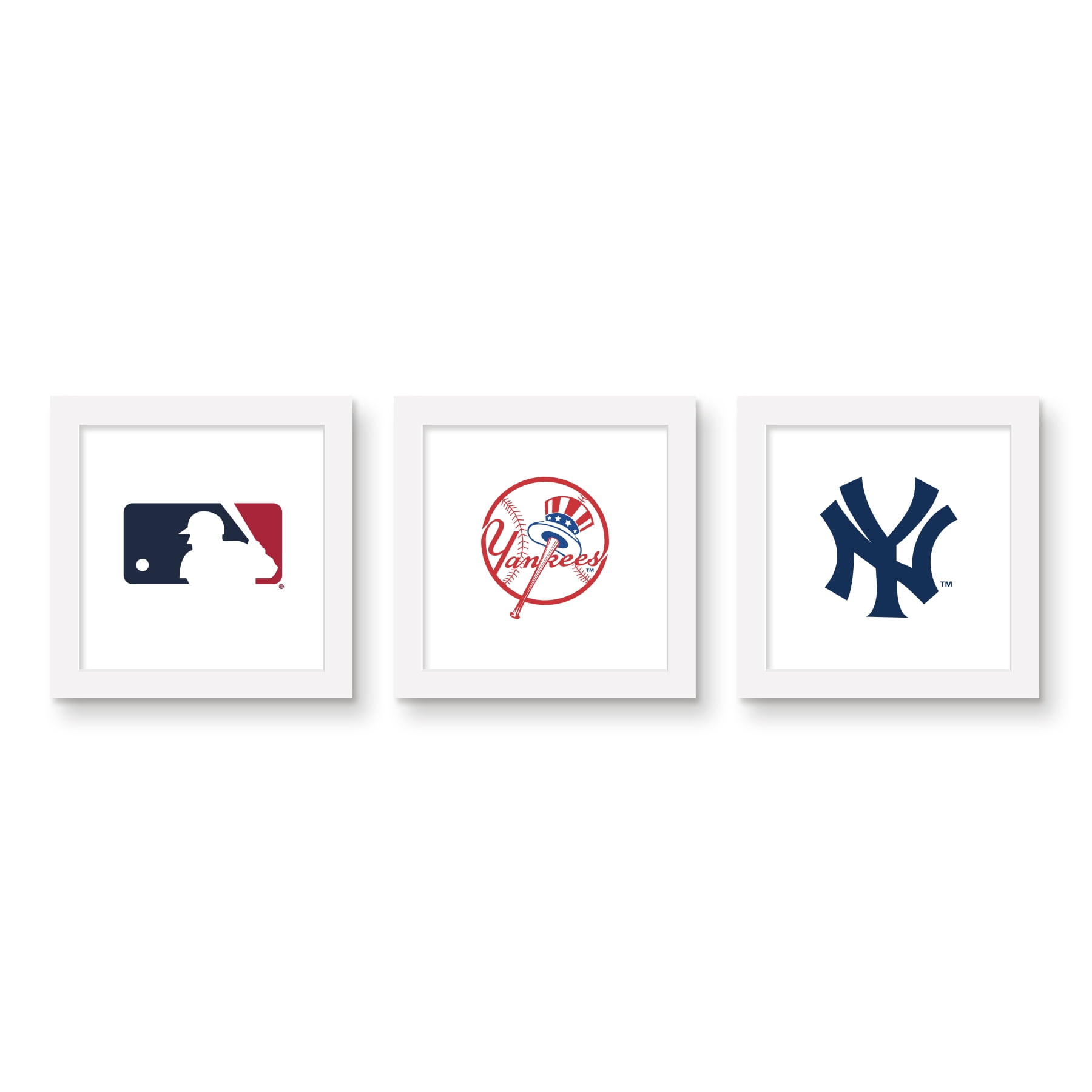 Gallery Pops MLB - New York Yankees - Team Wall Art Bundle (3-Pack ...