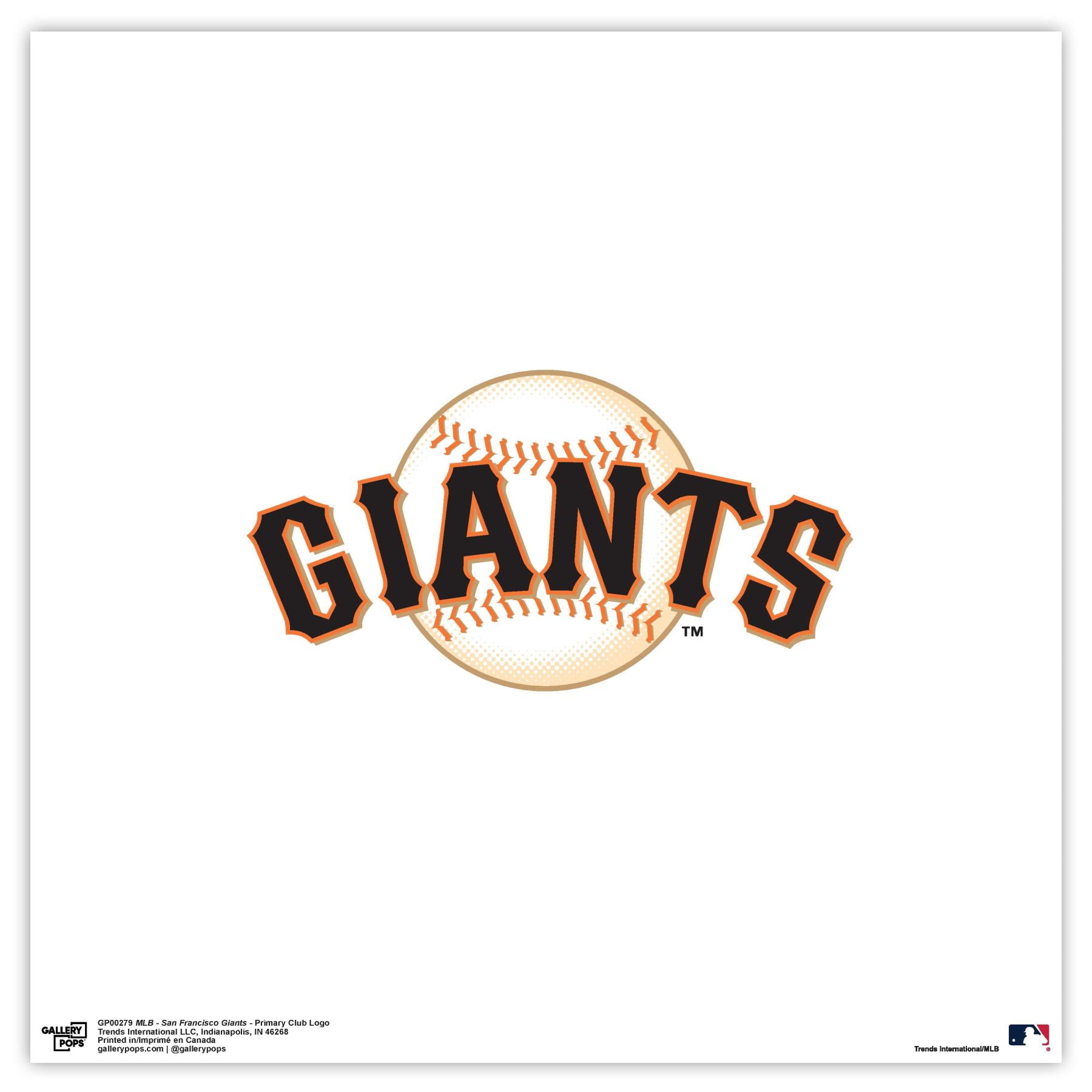 Gallery Pops MLB San Francisco Giants - Primary Club Logo Wall Art ...