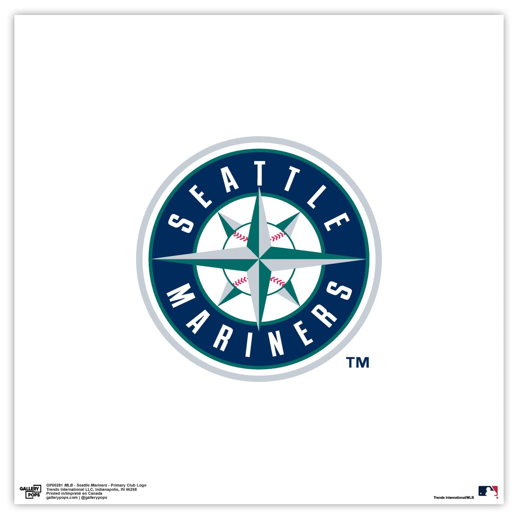 Gallery Pops MLB Seattle Mariners - Primary Club Logo Wall Art ...