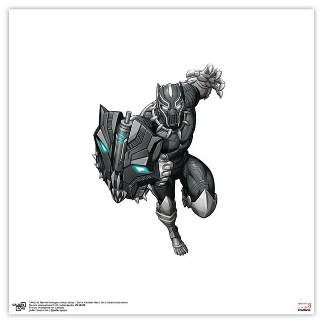 Gallery Pops Marvel Avengers Mech Strike - Black Panther Mech Tech ...