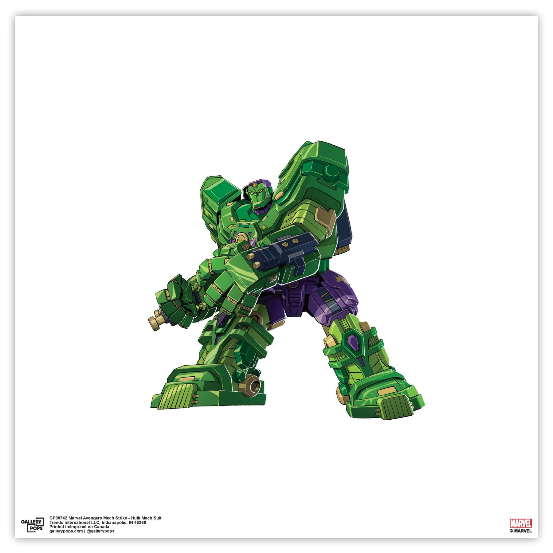 Gallery Pops Marvel Avengers Mech Strike - Hulk Mech Suit Wall Art ...