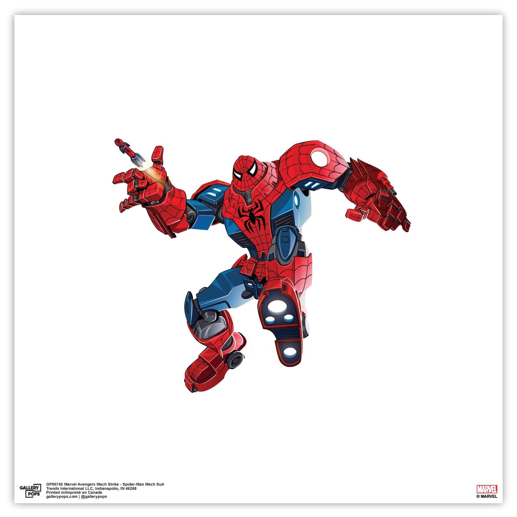 Gallery Pops Marvel Avengers Mech Strike - Spider-Man Mech Suit Wall ...