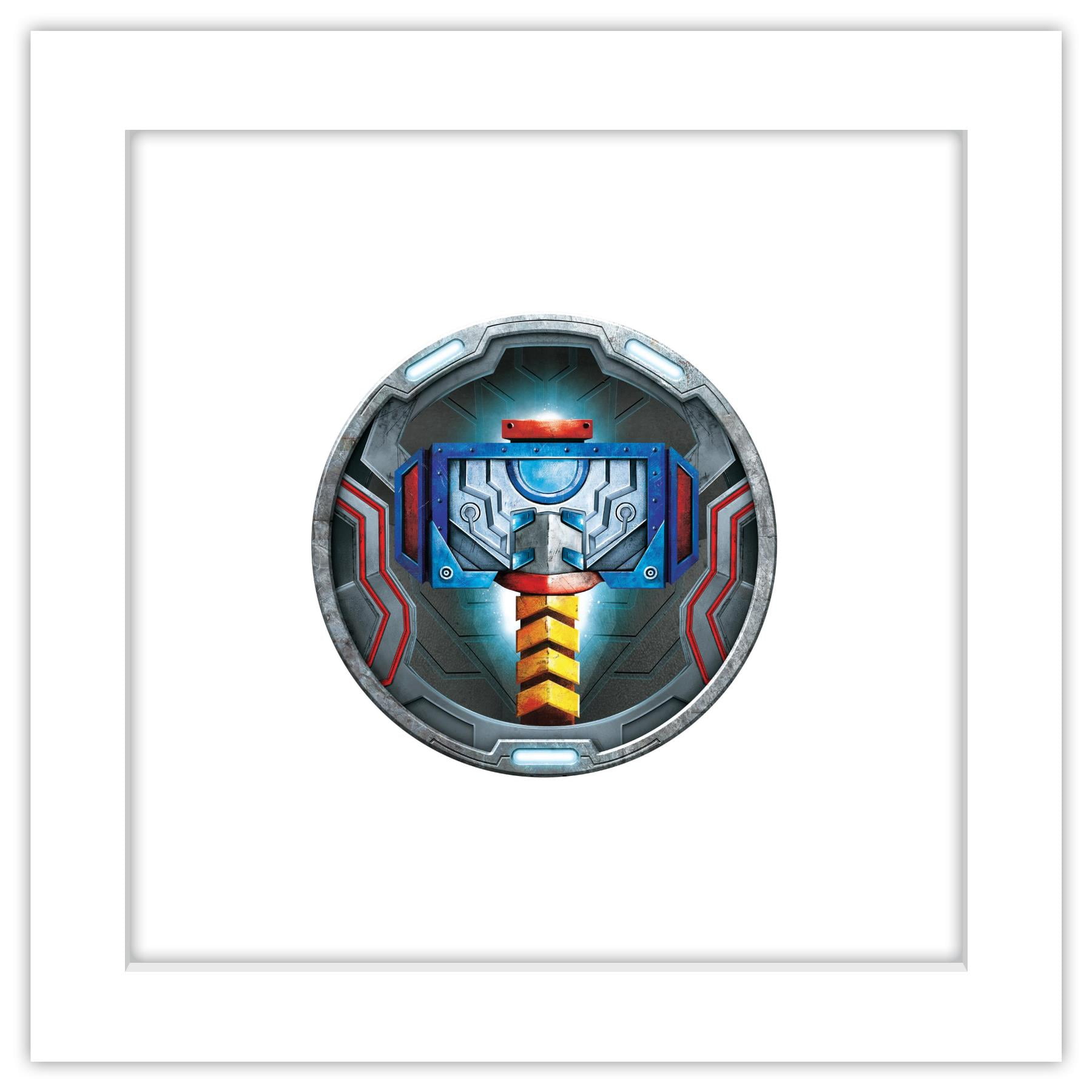 Gallery Pops Marvel Avengers Mech Strike - Thor Icon Wall Art, White ...